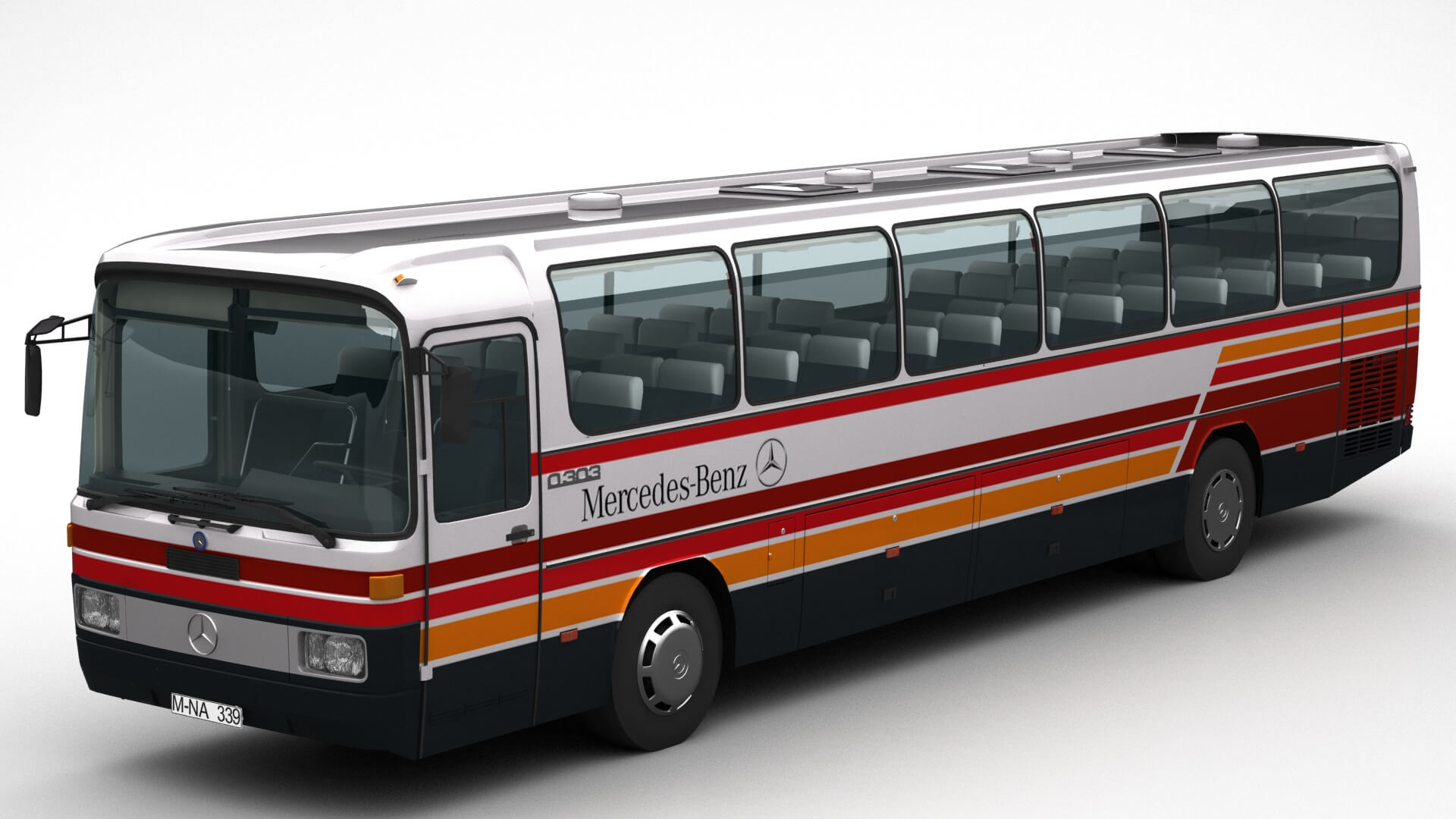 Mercedes Benz O 303 - 3D Model by Carmodels3D