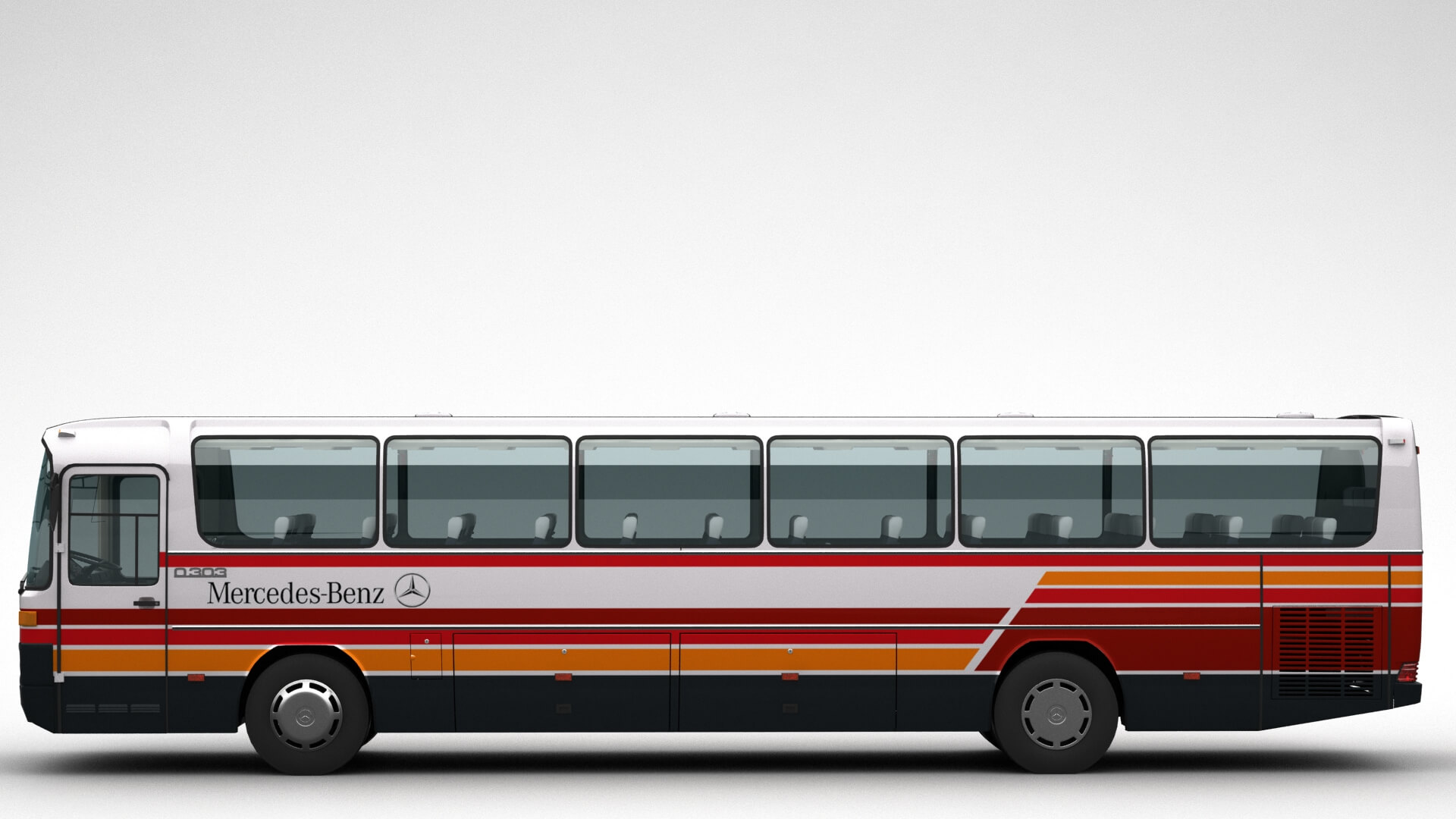 Mercedes Benz O 303 - 3D Model by Carmodels3D