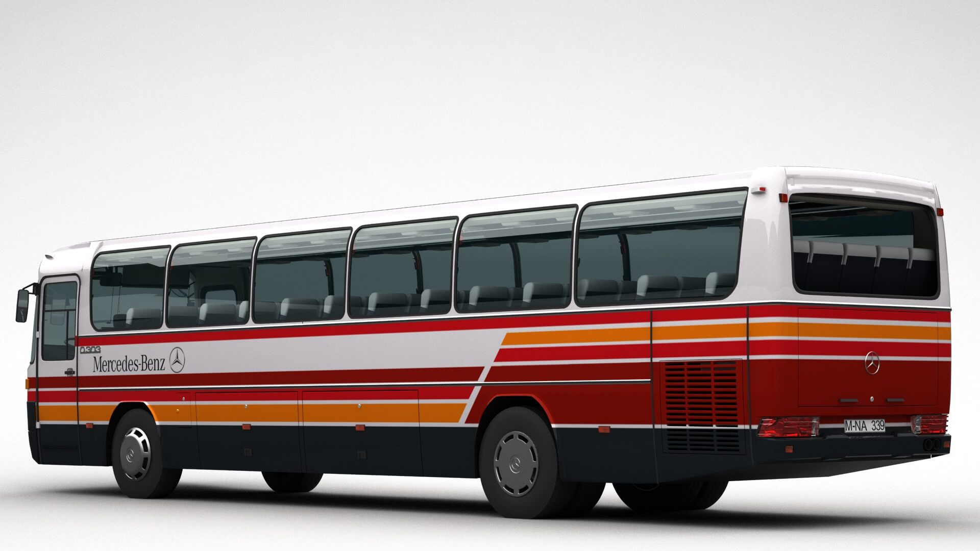Mercedes Benz O 303 - 3D Model by Carmodels3D
