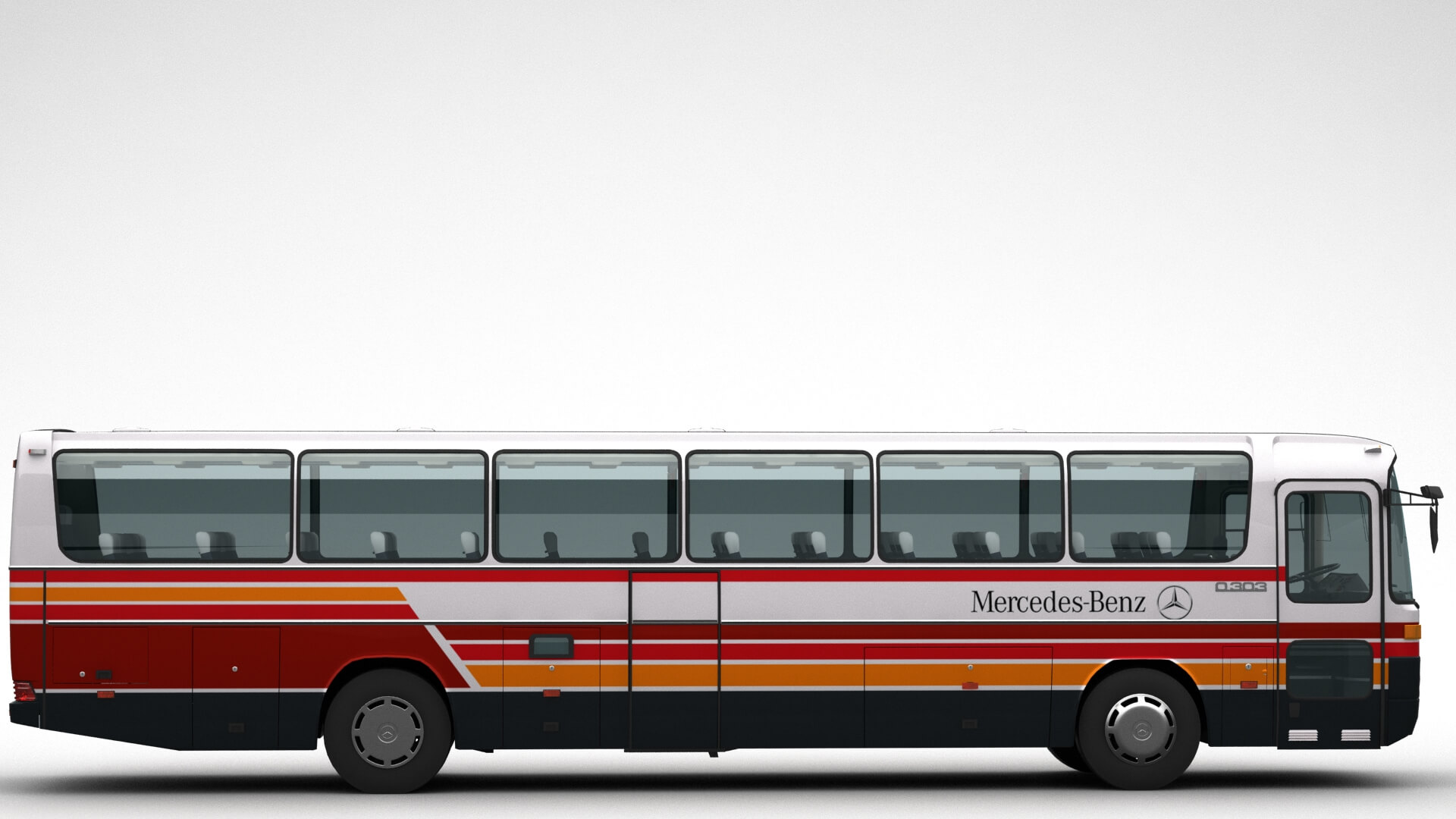 Mercedes Benz O 303 - 3D Model by Carmodels3D