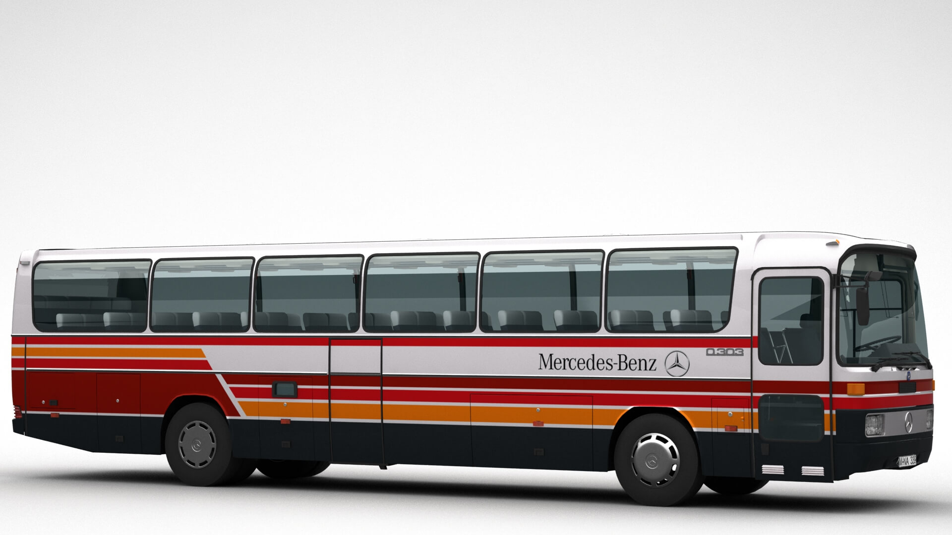 Mercedes Benz O 303 - 3D Model by Carmodels3D