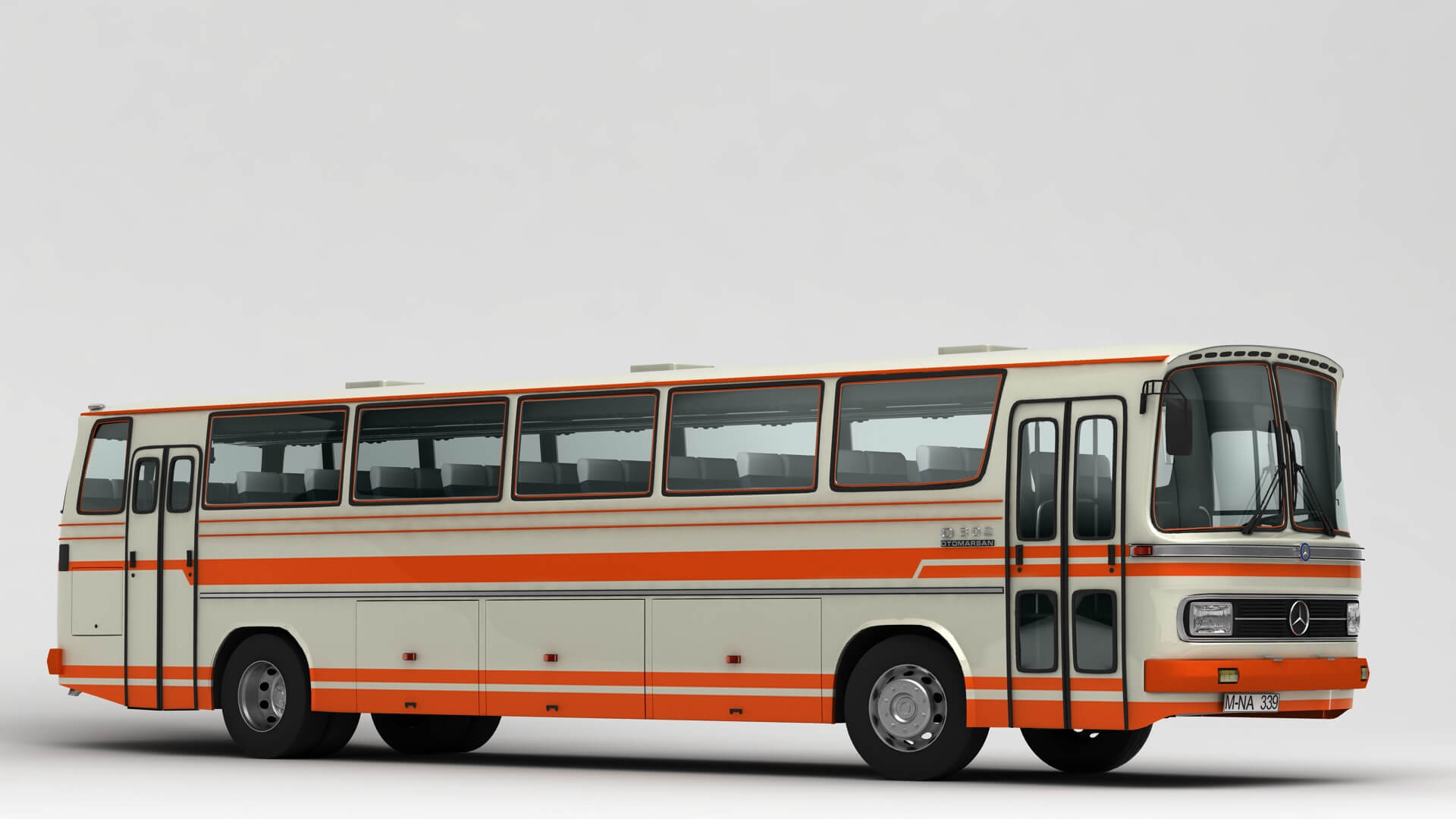 Mercedes Benz O302 - 3D Model by Carmodels3D