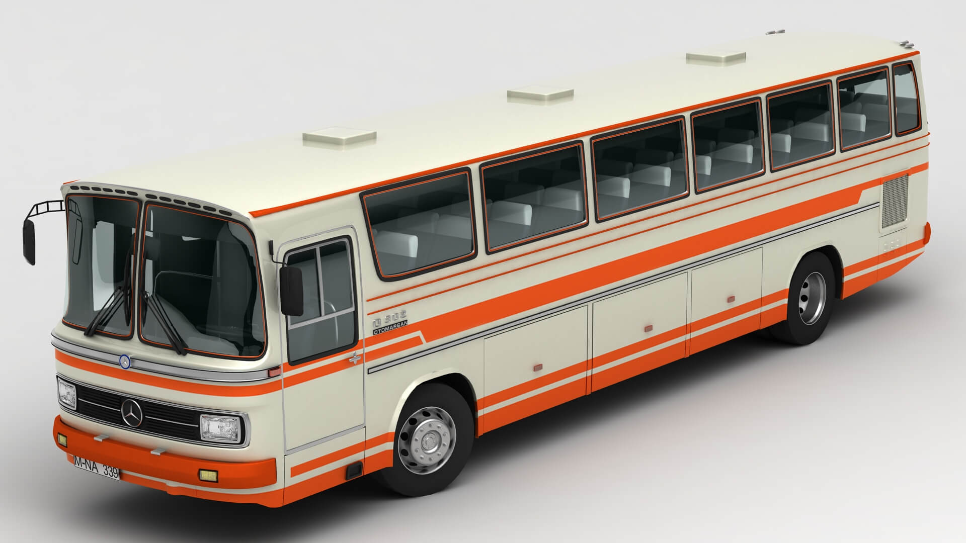 Mercedes Benz O302 - 3D Model by Carmodels3D
