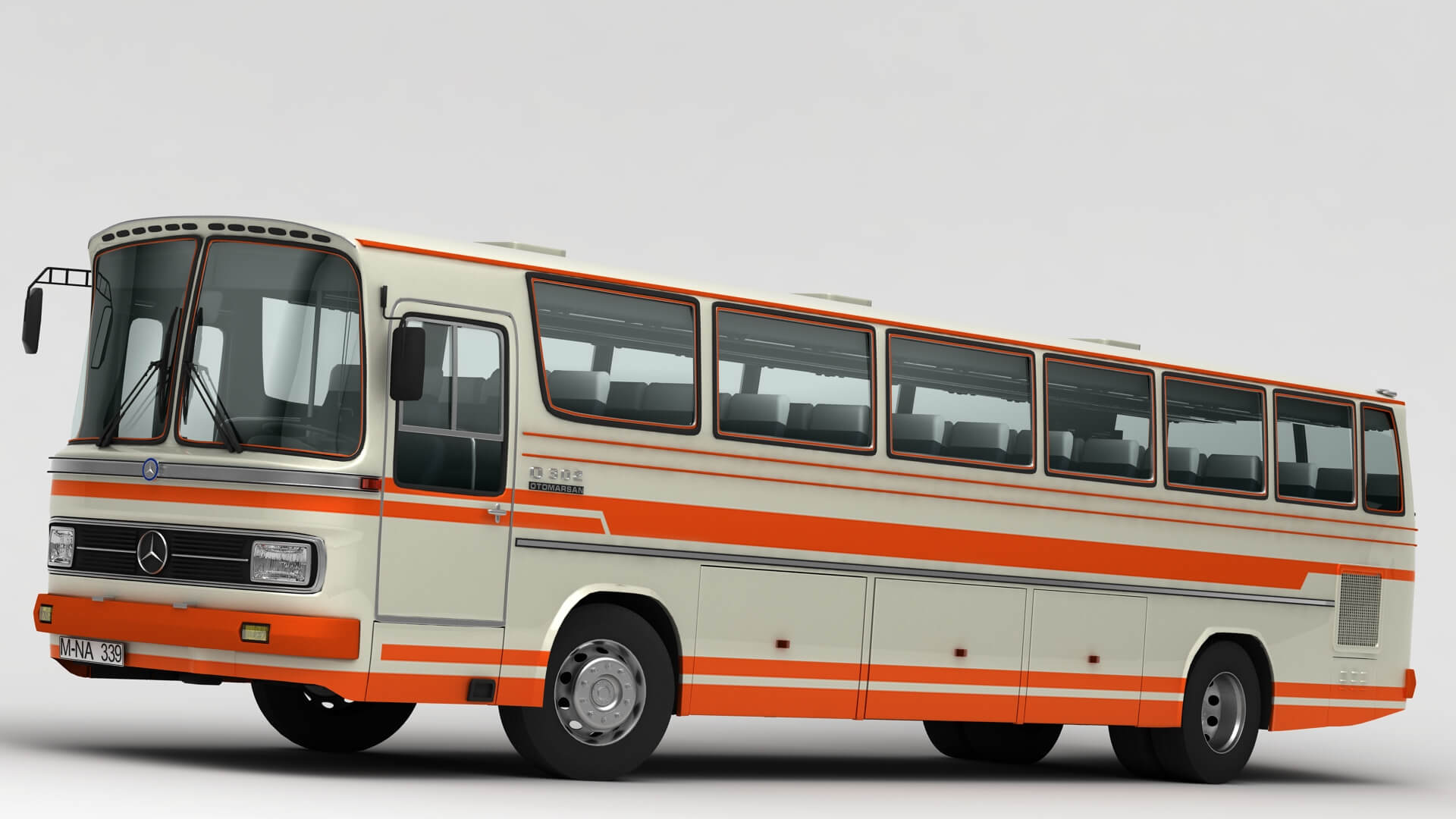 Mercedes Benz O302 - 3D Model by Carmodels3D