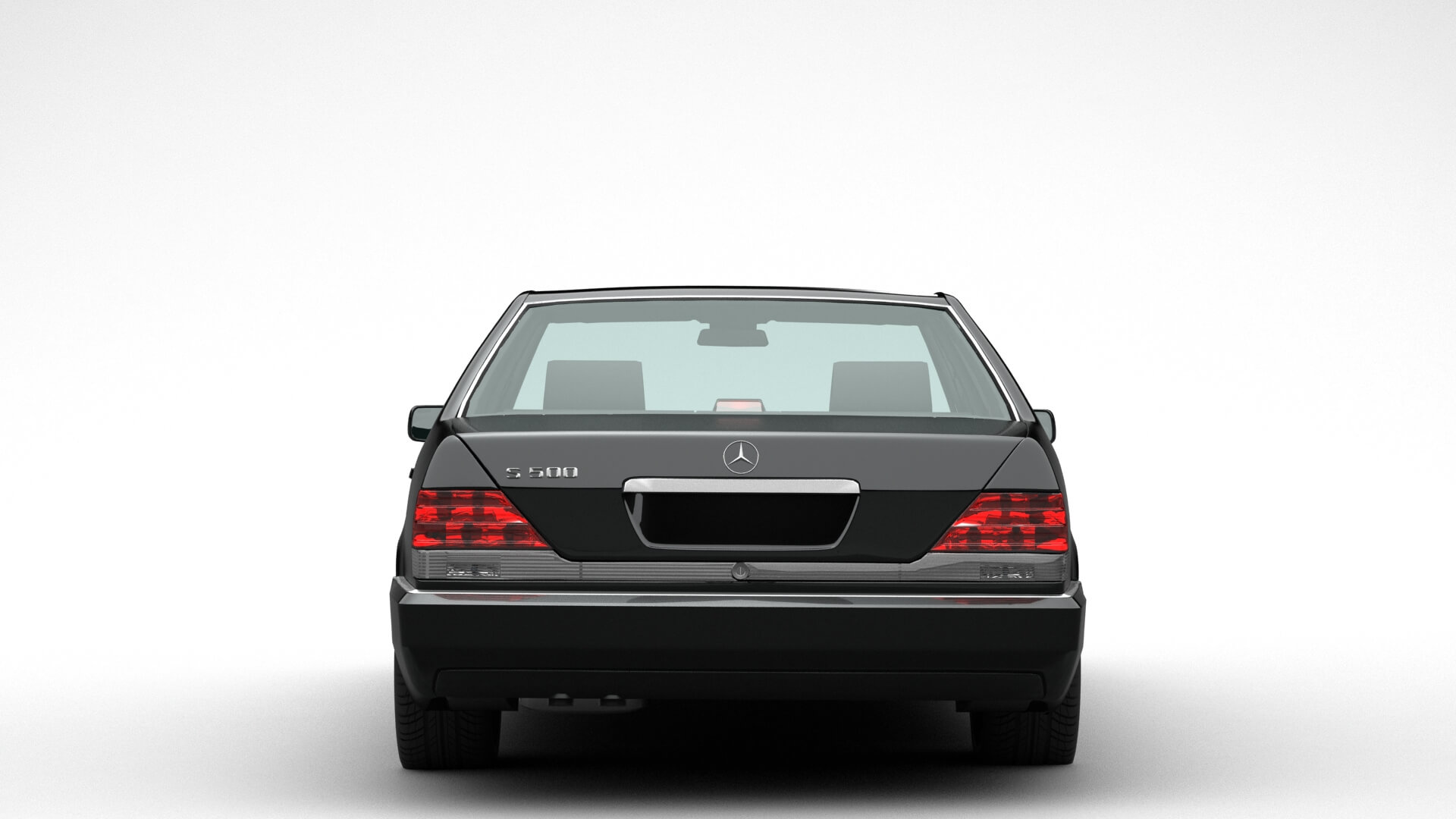 Mercedes Benz S Class - W140 3D Model by Carmodels3D