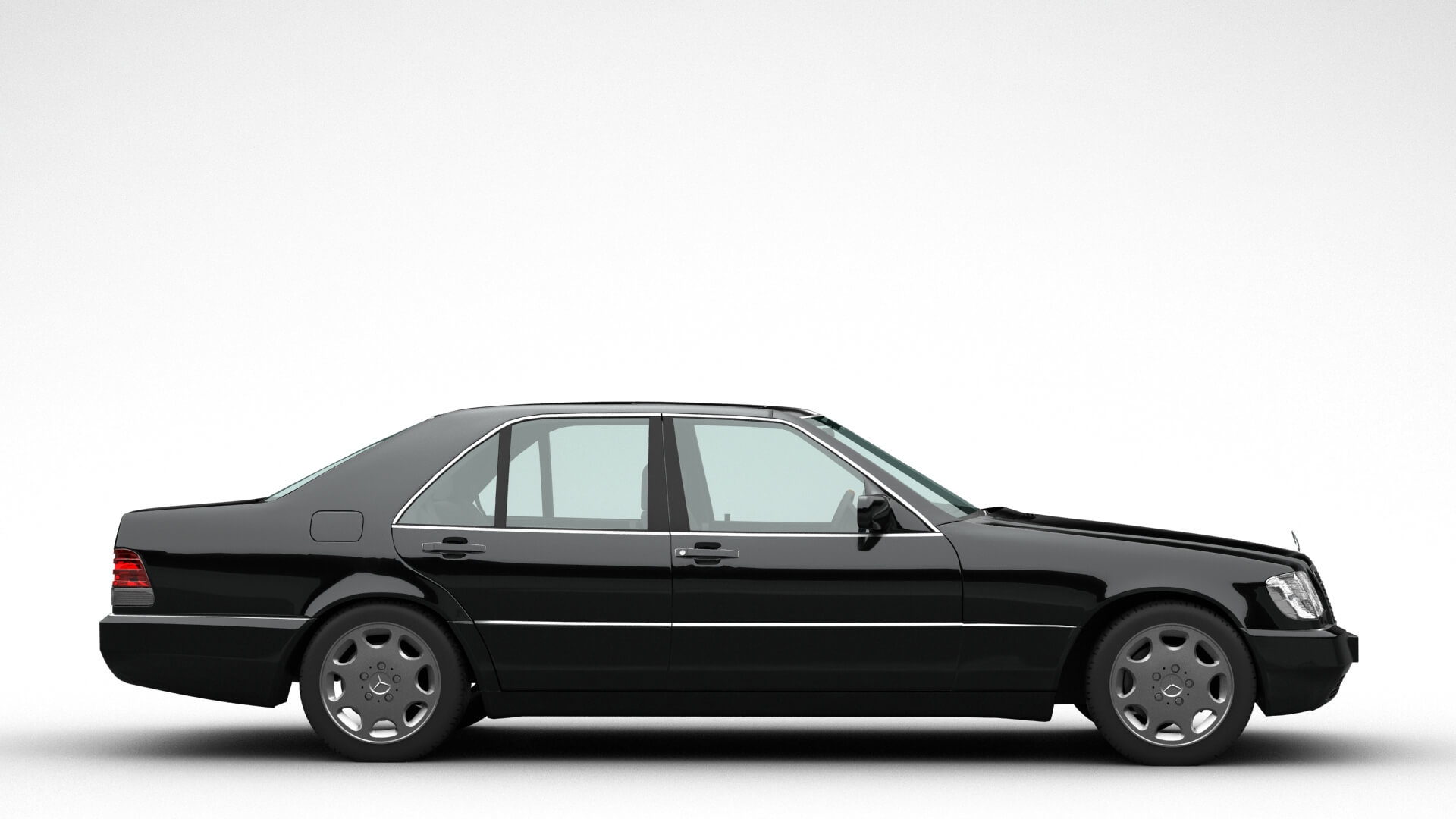 Mercedes Benz S Class - W140 3D Model by Carmodels3D
