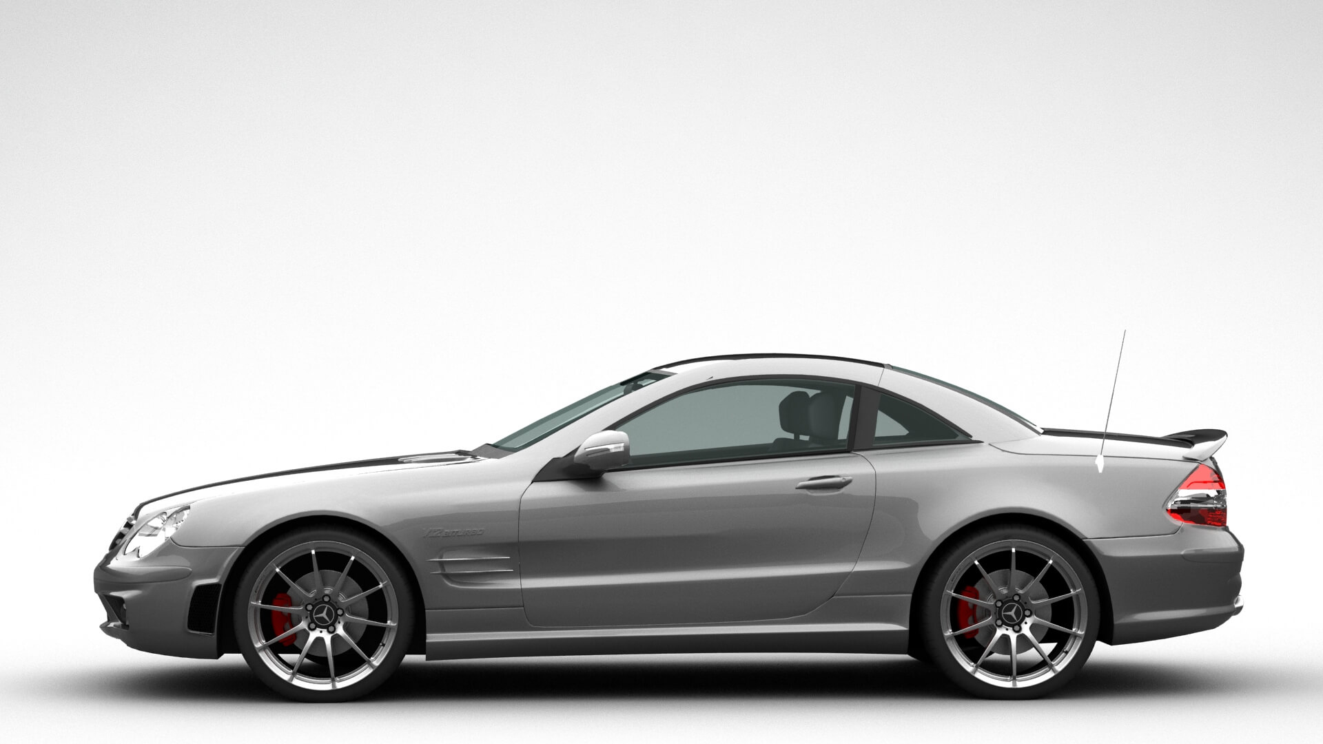 Mercedes Benz SL65 AMG R230 - 3D Model by Carmodels3D