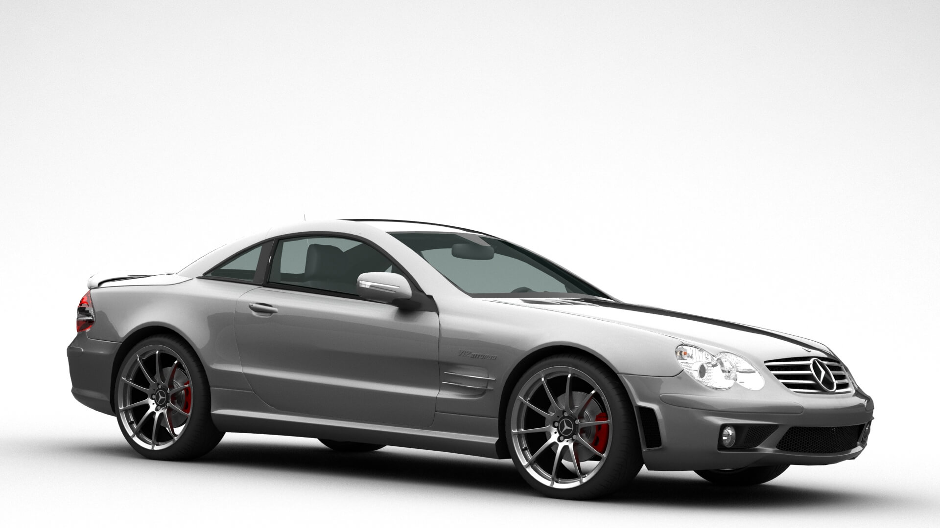 Mercedes Benz SL65 AMG R230 - 3D Model by Carmodels3D