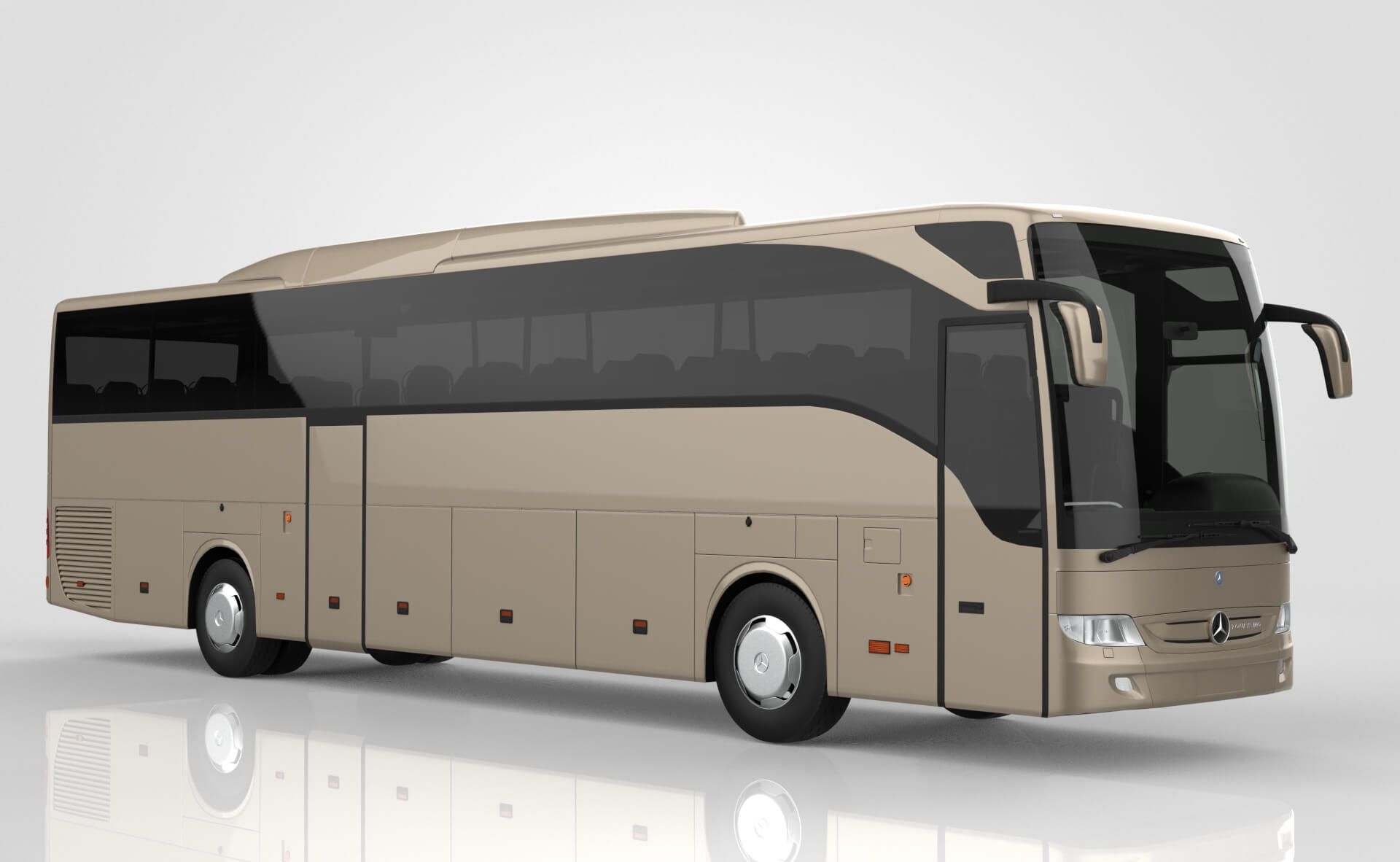 Mercedes Benz Tourismo 16 Rhd - 3D Model by Carmodels3D