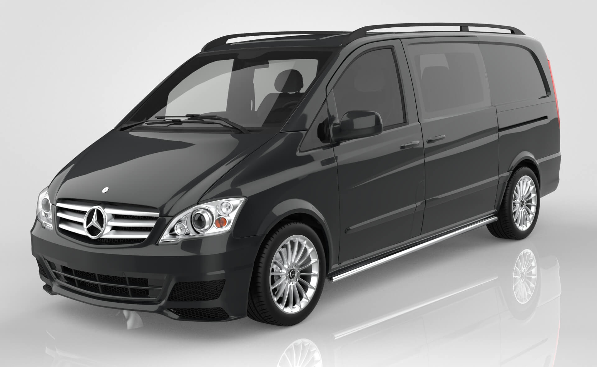 Mercedes Vito Sport X - 3D Model by Carmodels3D