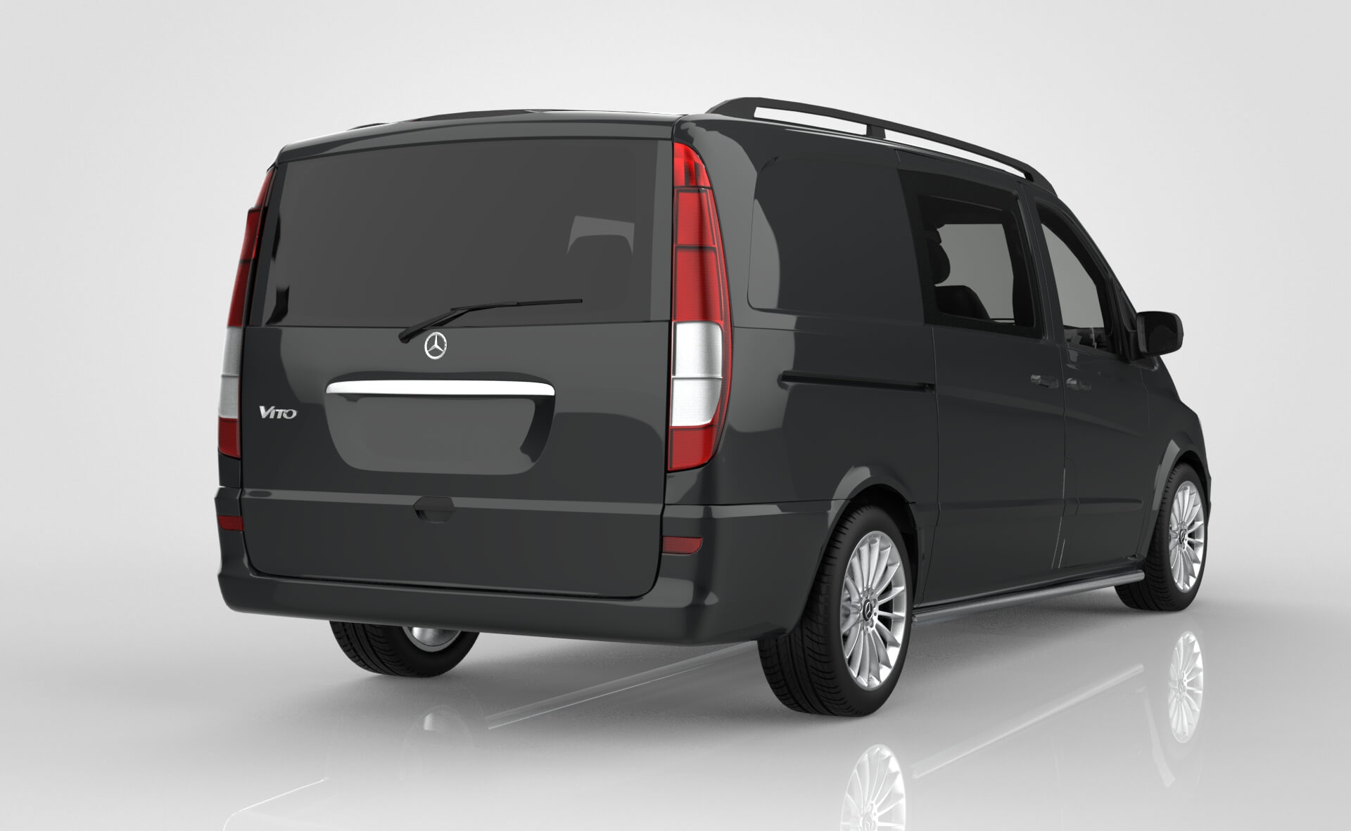 Mercedes Vito Sport X - 3D Model by Carmodels3D