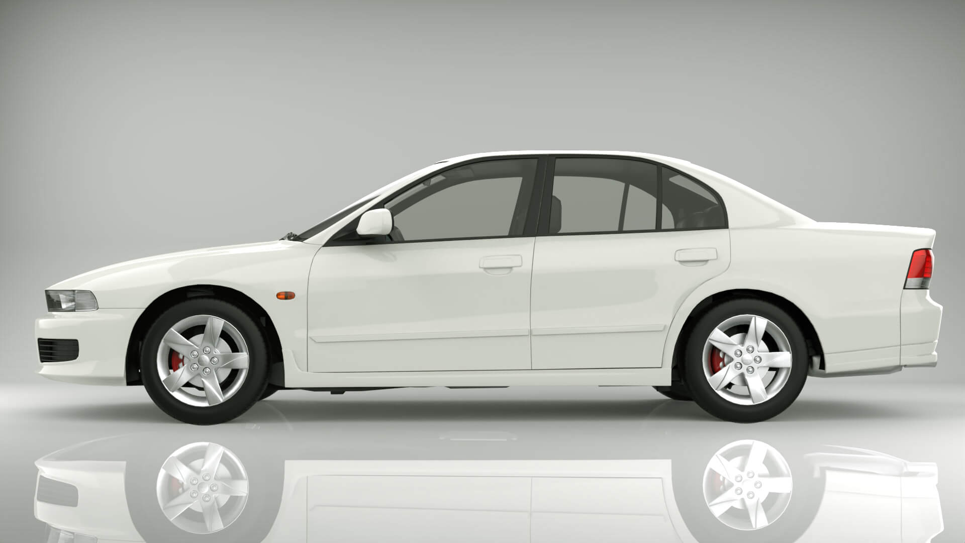 Mitsubishi Galant VIII - 3D Model by Carmodels3D