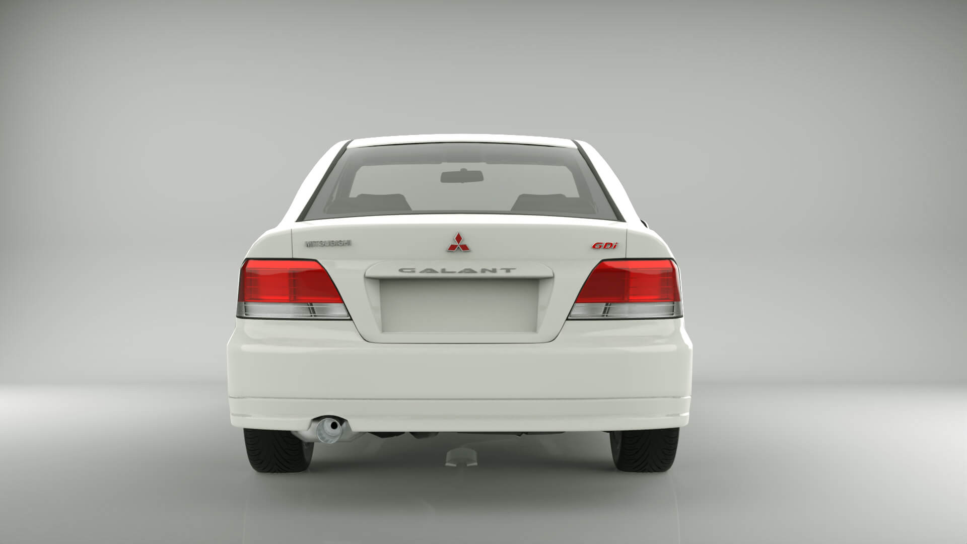Mitsubishi Galant VIII - 3D Model by Carmodels3D
