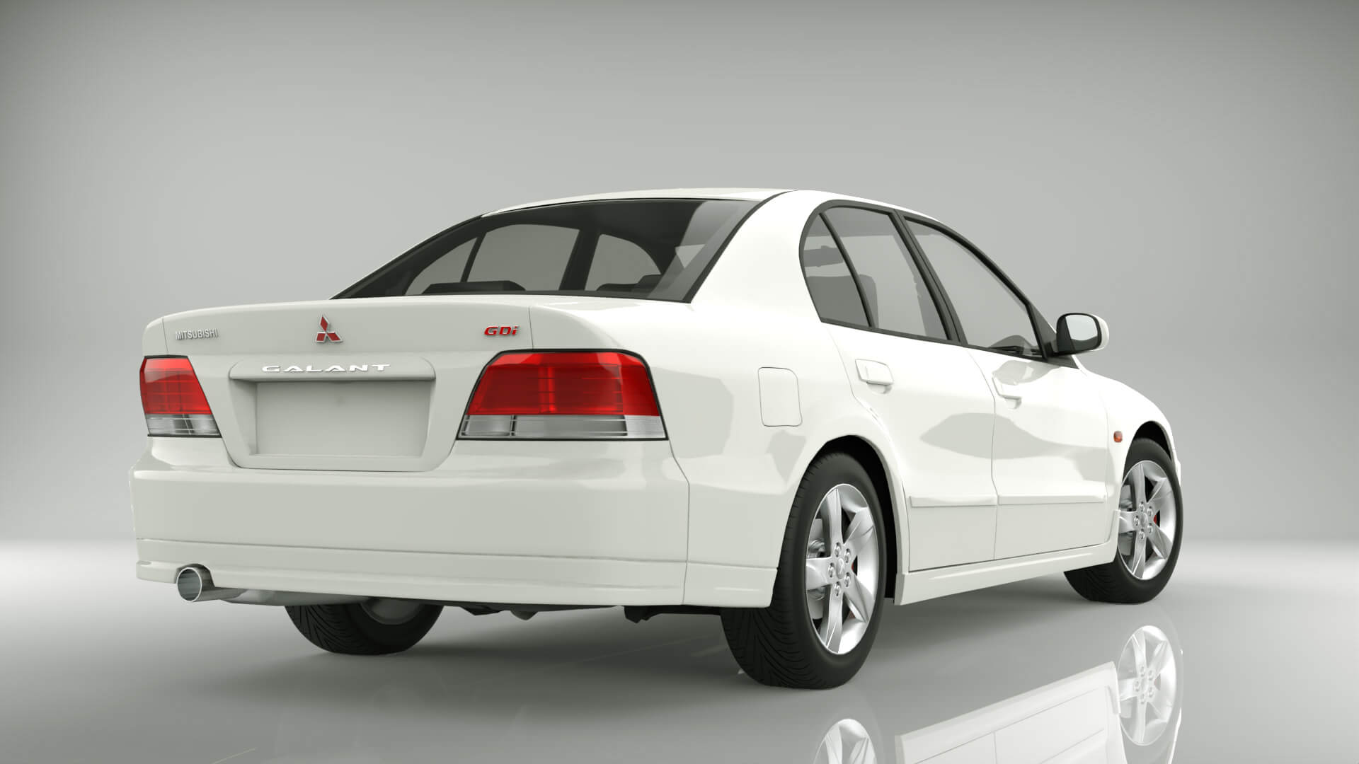 Mitsubishi Galant VIII - 3D Model by Carmodels3D