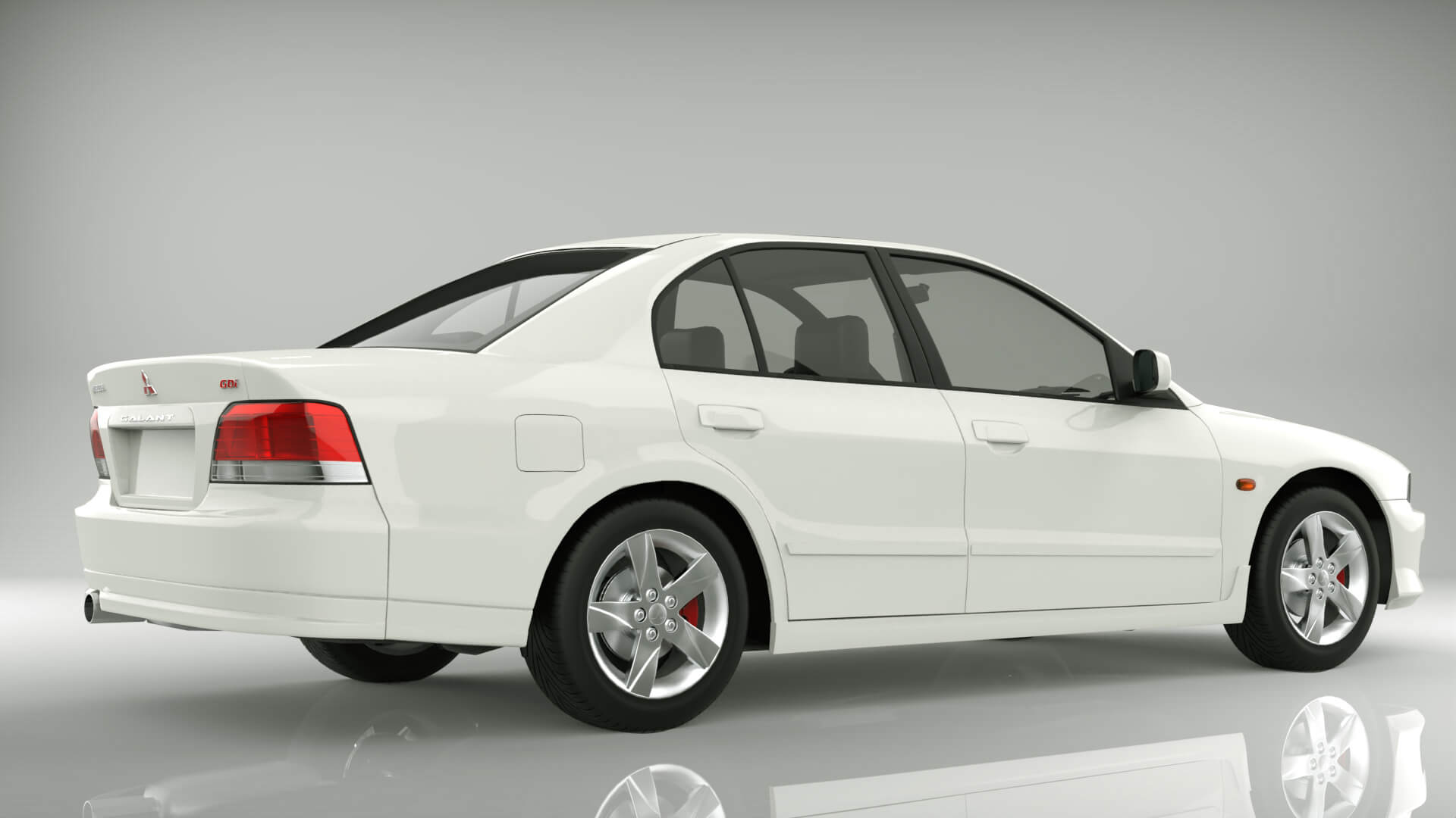 Mitsubishi Galant VIII - 3D Model by Carmodels3D