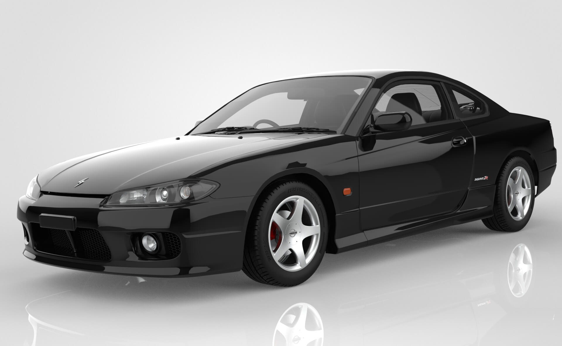 Nissan Silvia 240Sx - 3D Model by Carmodels3D