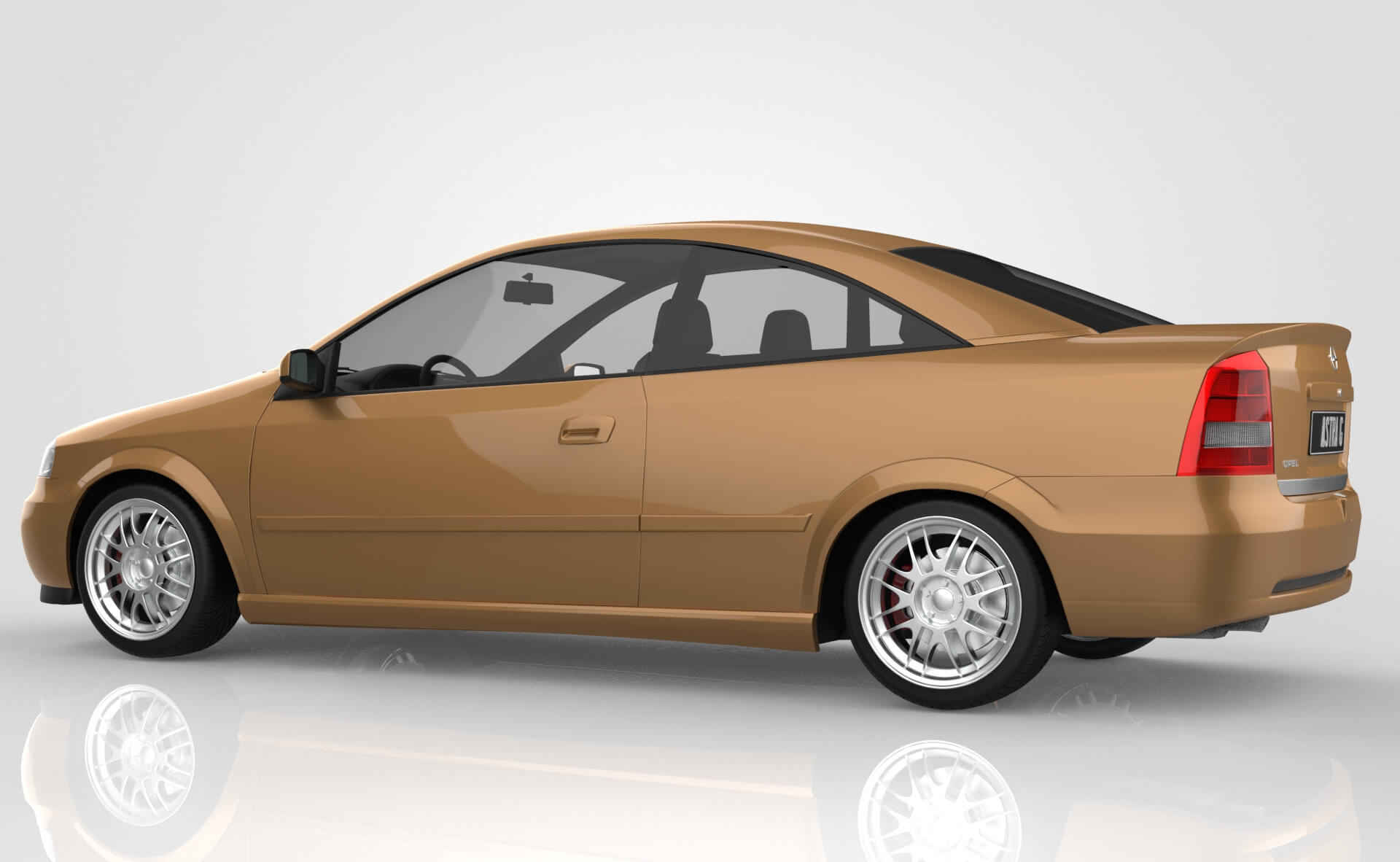 Opel Astra G Coupe Bertone - 3D Model by Carmodels3D