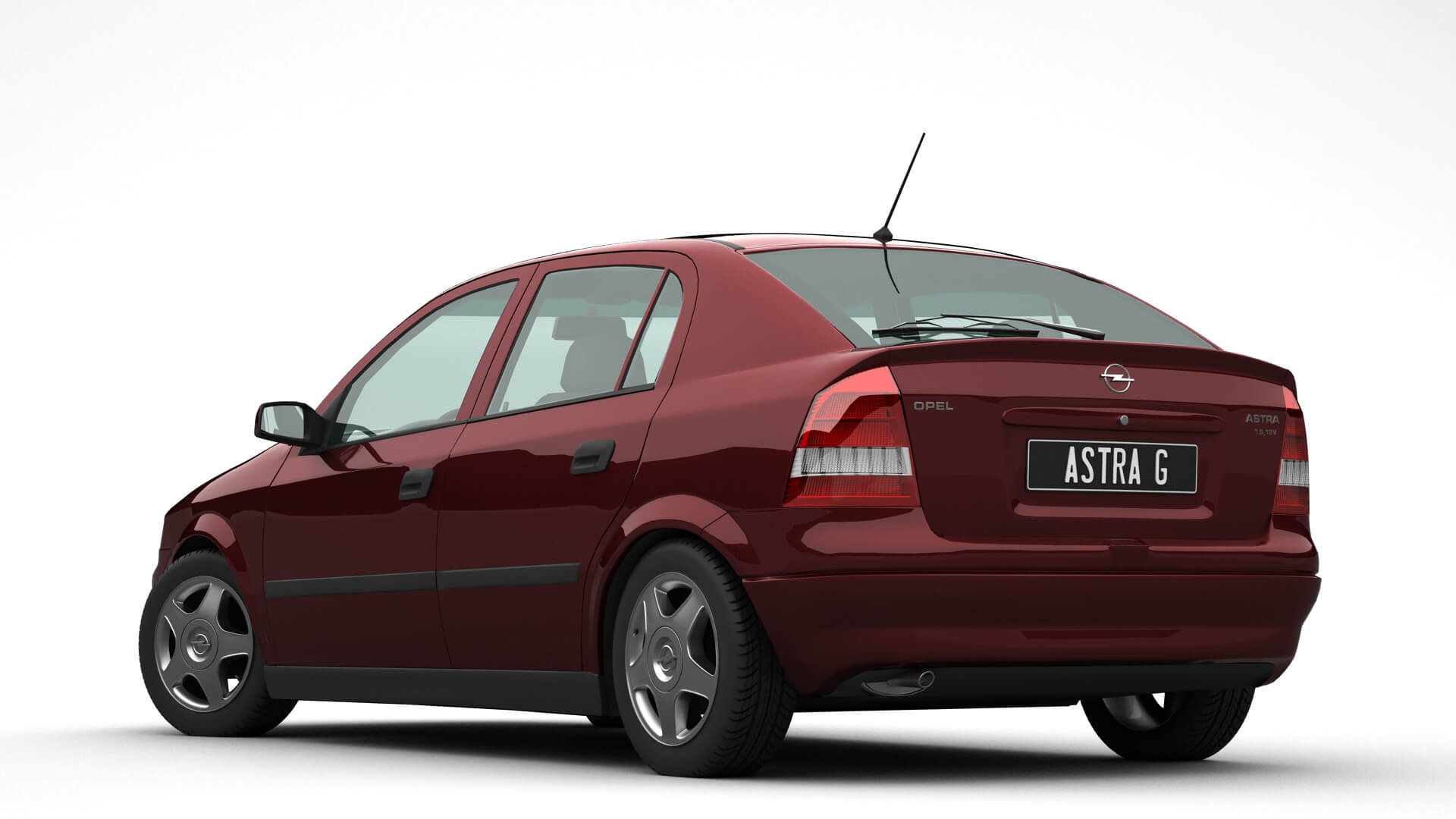 Opel Astra G Hatchback - 3D Model by Carmodels3D