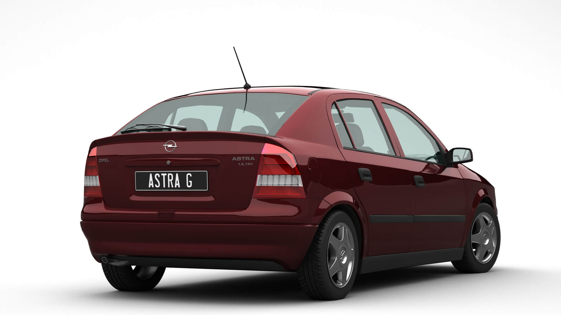 Opel Astra G Hatchback - 3D Model by Carmodels3D