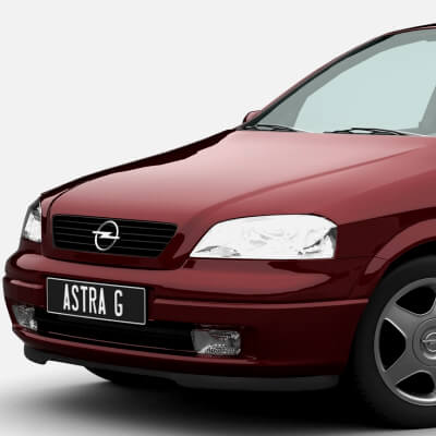 Opel Astra G Hatchback - 3D Model by Carmodels3D