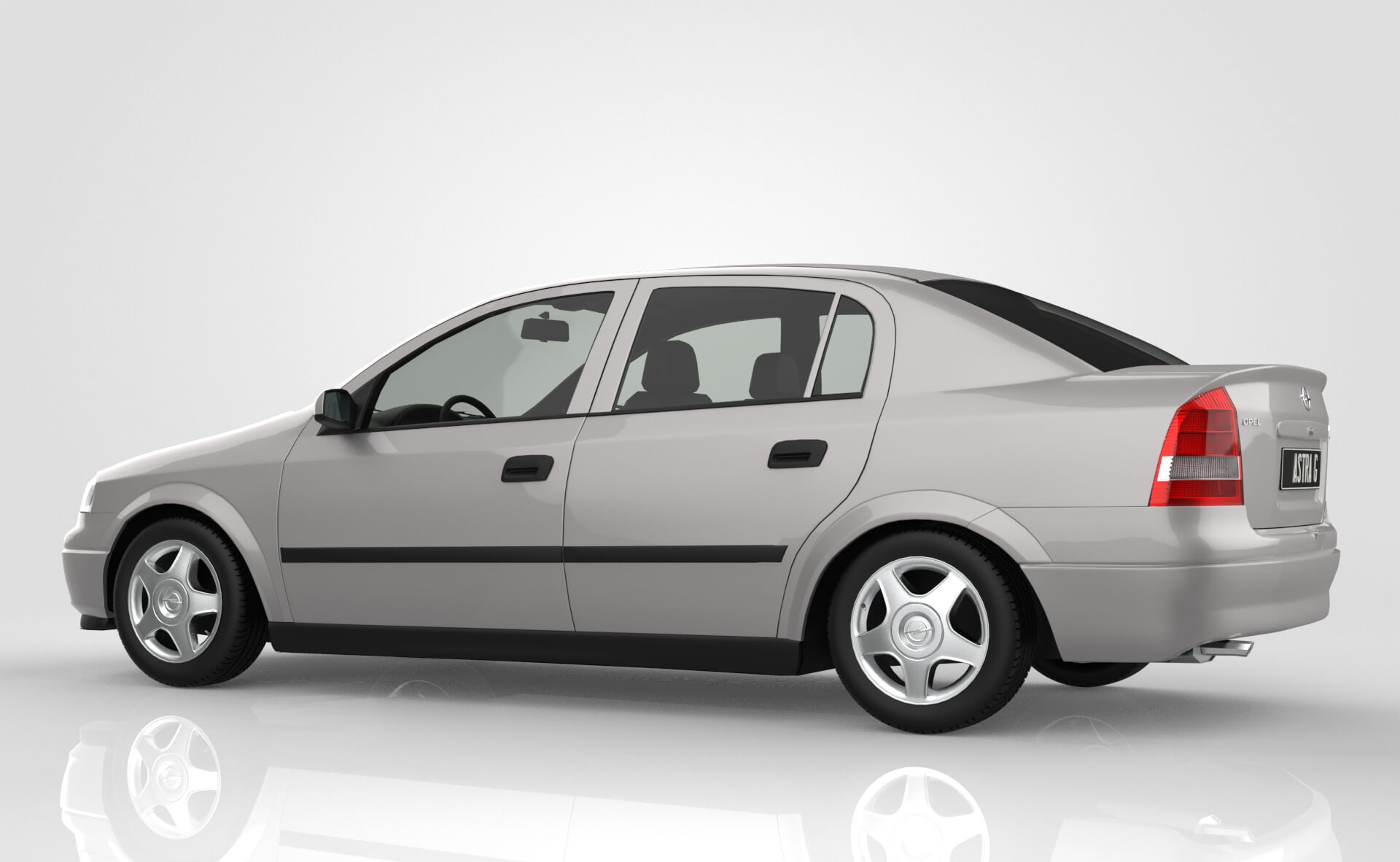 Opel Astra G Sedan - 3D Model by Carmodels3D