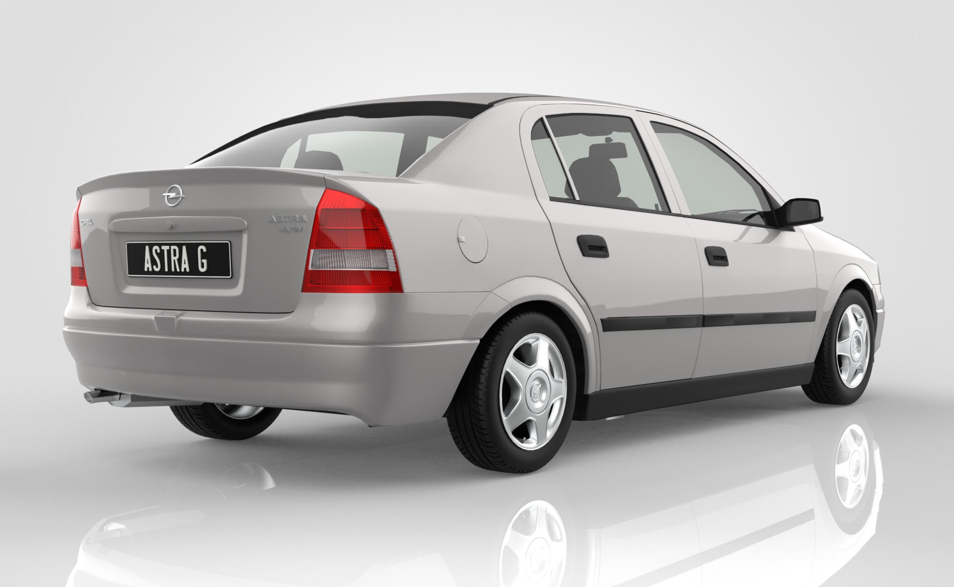 Opel Astra G Sedan - 3D Model by Carmodels3D