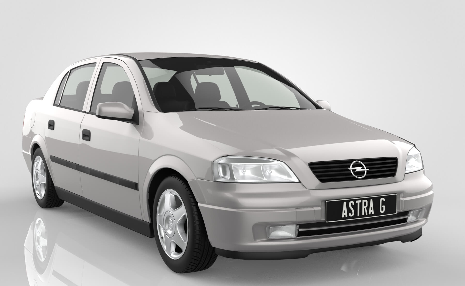 Opel Astra G Sedan - 3D Model by Carmodels3D