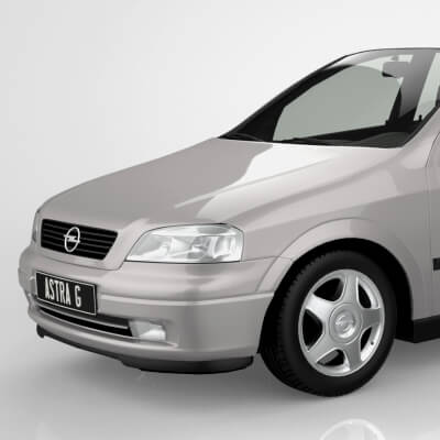 Opel Astra G Sedan - 3D Model by Carmodels3D