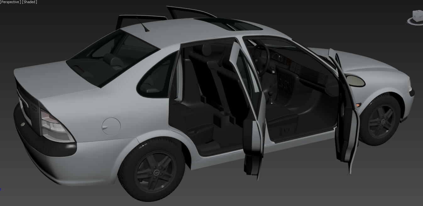 Opel Vectra B 1996 - 3D Model by Carmodels3D