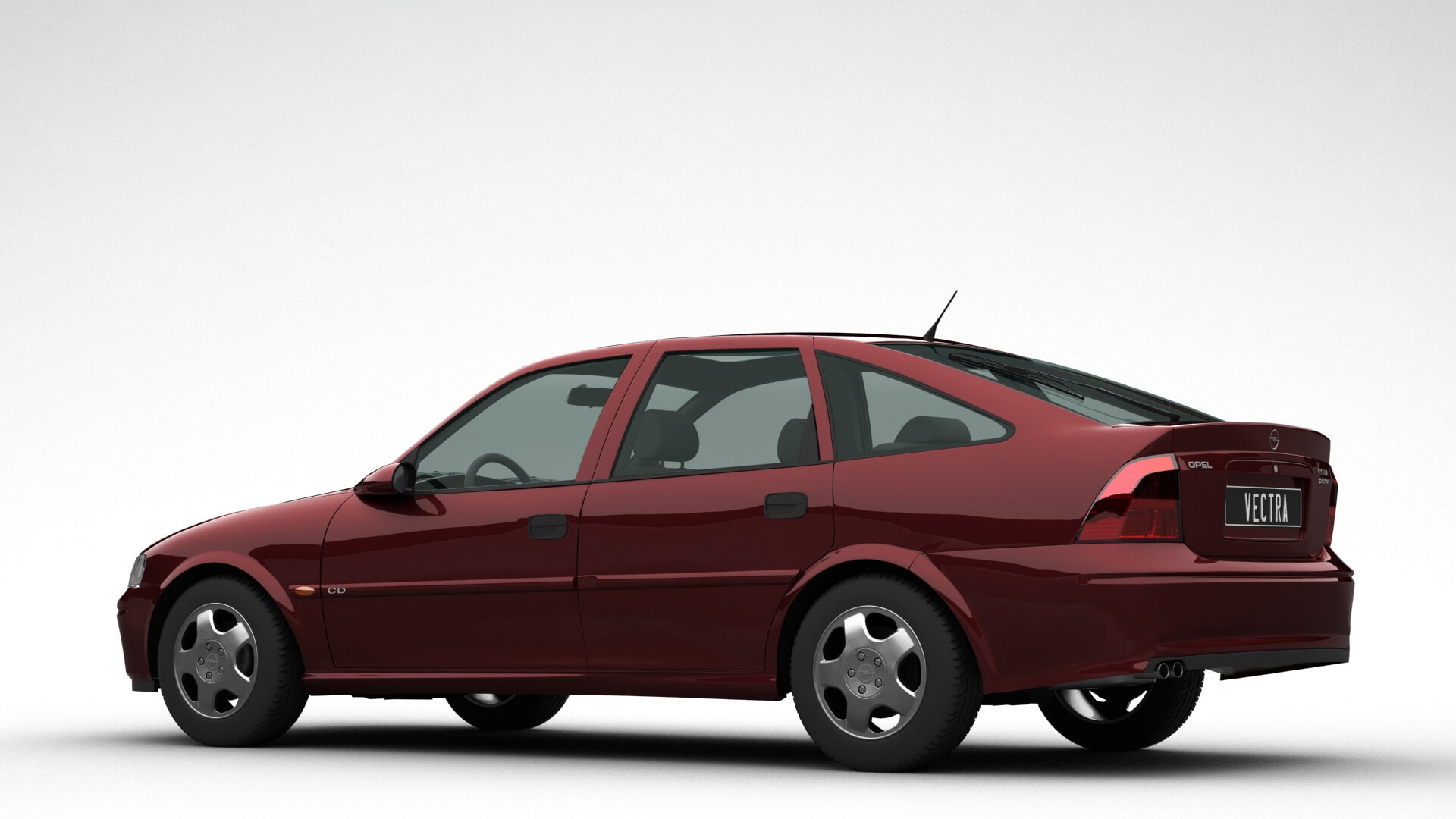Opel Vectra B HB Facelift - 3D Model by Carmodels3D