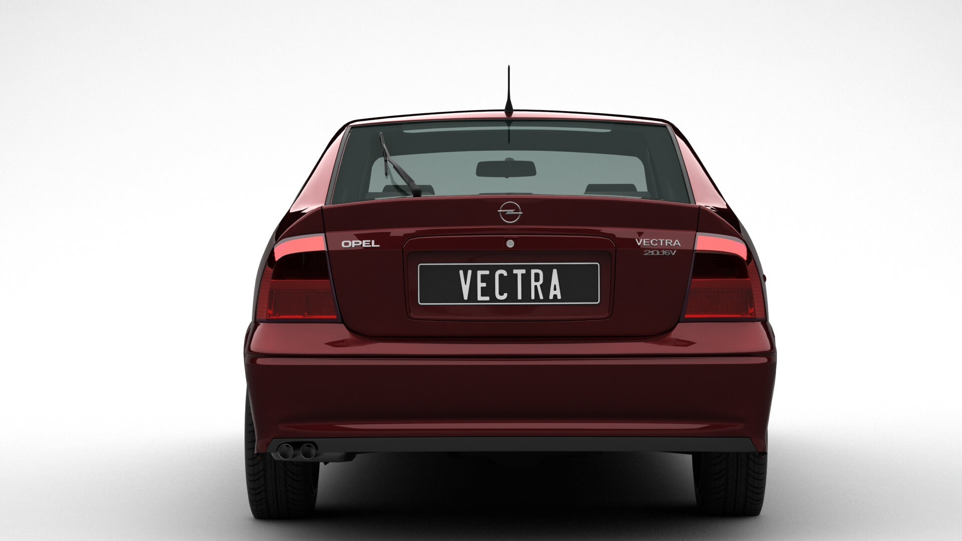 Opel Vectra B HB Facelift - 3D Model by Carmodels3D