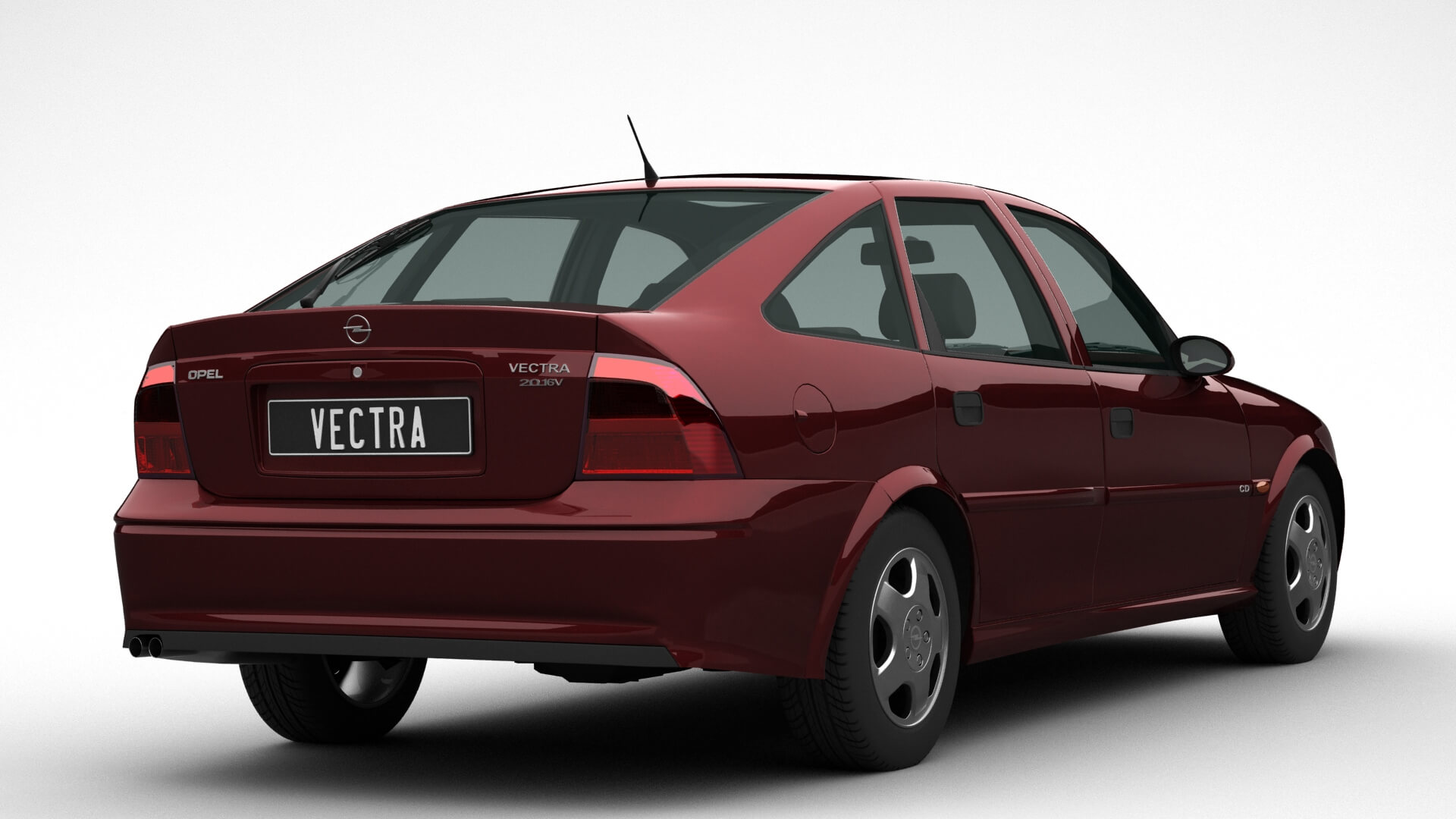 Opel Vectra B HB Facelift - 3D Model by Carmodels3D