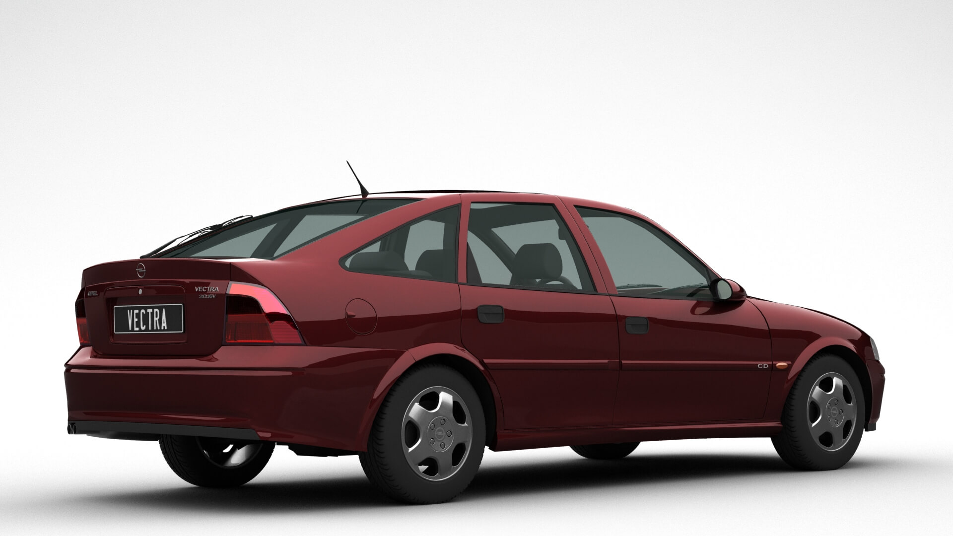 Opel Vectra B HB Facelift - 3D Model by Carmodels3D