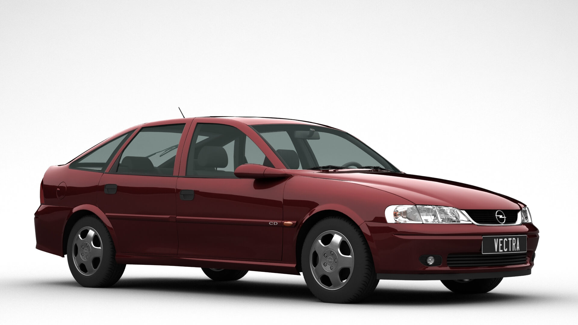 Opel Vectra B HB Facelift - 3D Model by Carmodels3D