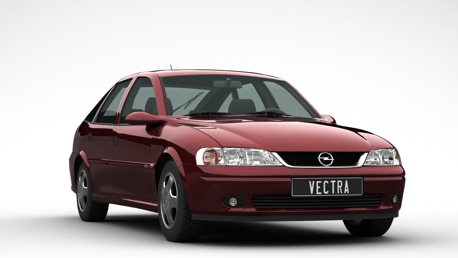 Opel Vectra B HB Facelift - 3D Model by Carmodels3D