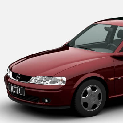 Opel Vectra B HB Facelift - 3D Model by Carmodels3D