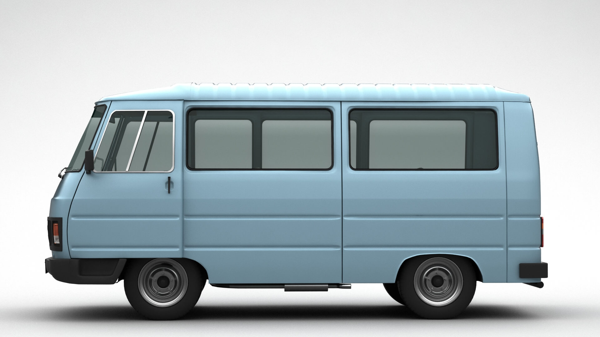 Peugeot J9 Minibus 1981 - 3D Model by Carmodels3D