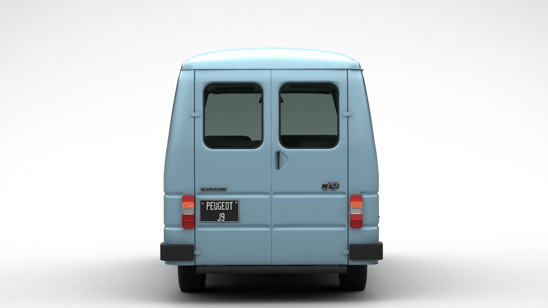Peugeot J9 Minibus 1981 - 3D Model by Carmodels3D