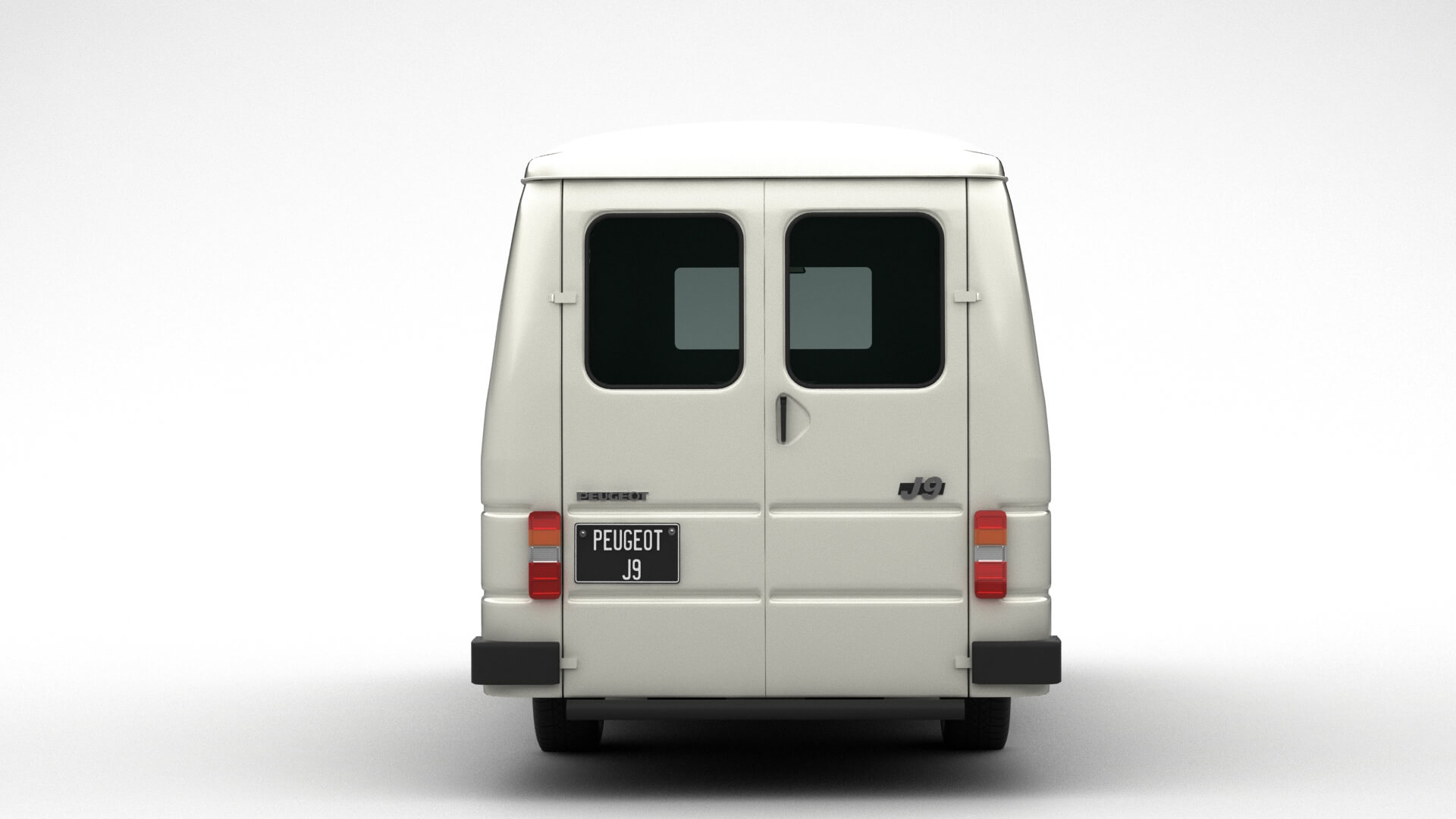 Peugeot J9 Van 1981 - 3D Model by Carmodels3D