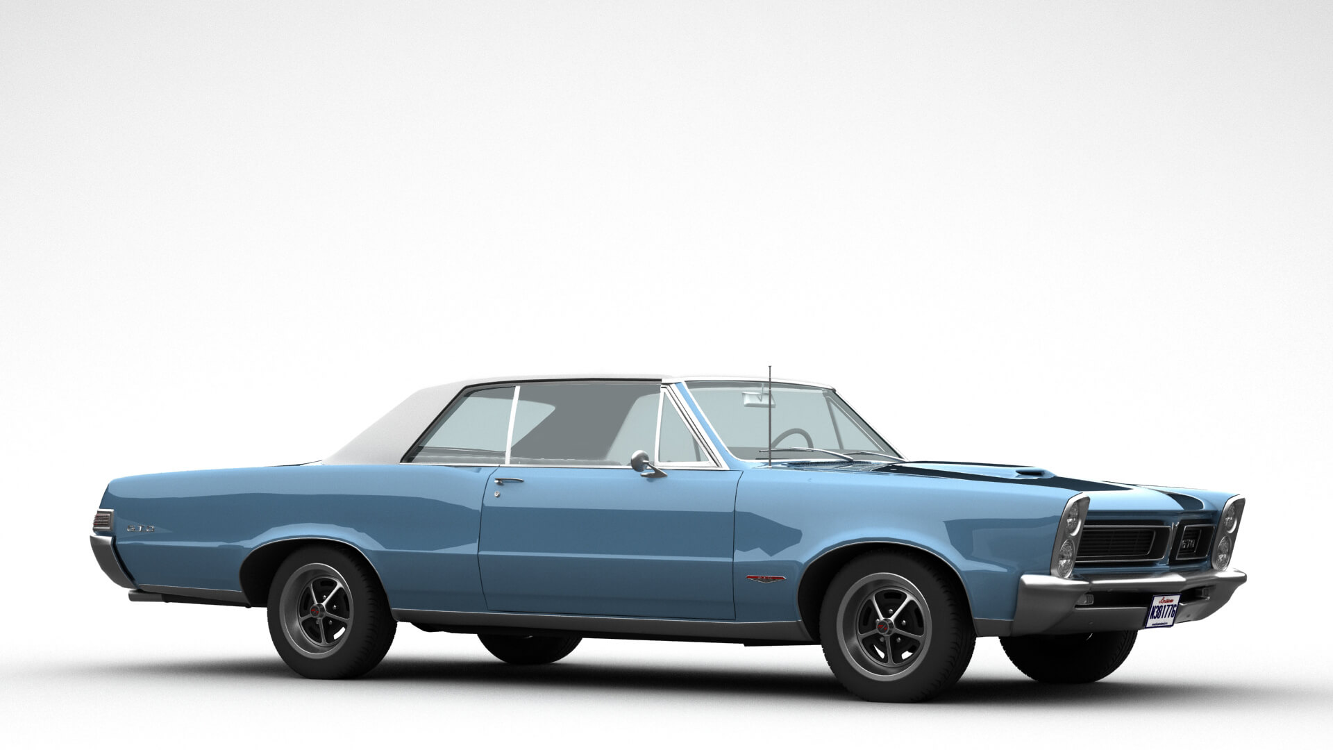 Pontiac GTO Convertible 1965 - 3D Model by Carmodels3D