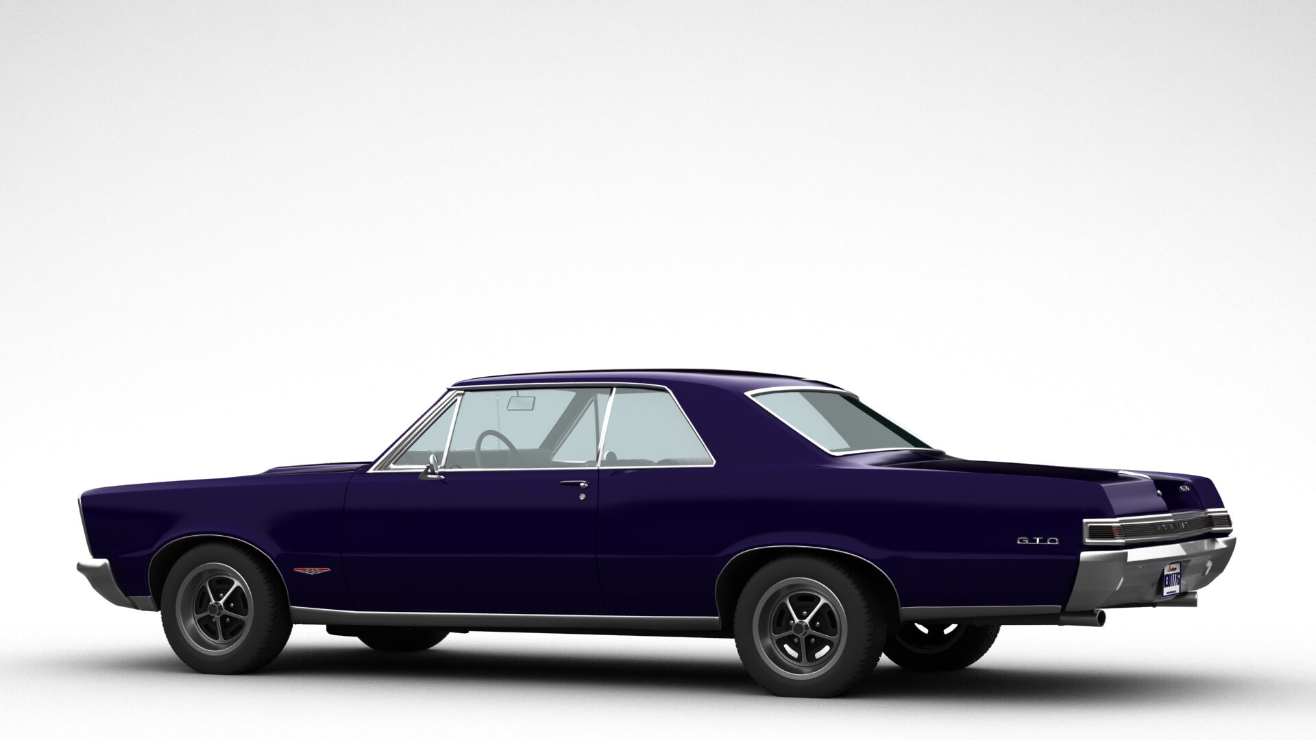 Pontiac GTO Hardtop 1965 - 3D Model by Carmodels3D
