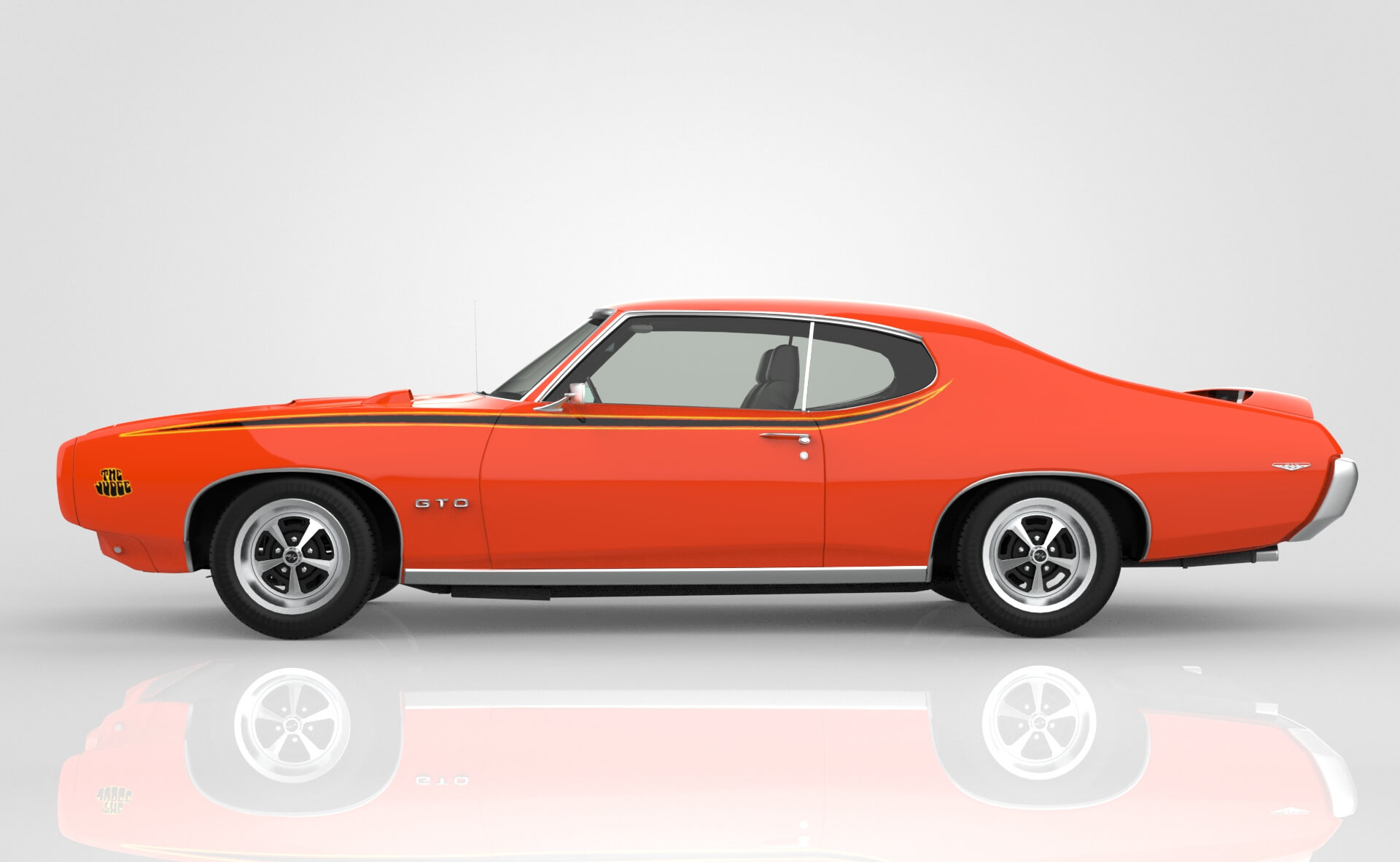 Pontiac GTO The Judge 1969 - 3D Model by Carmodels3D