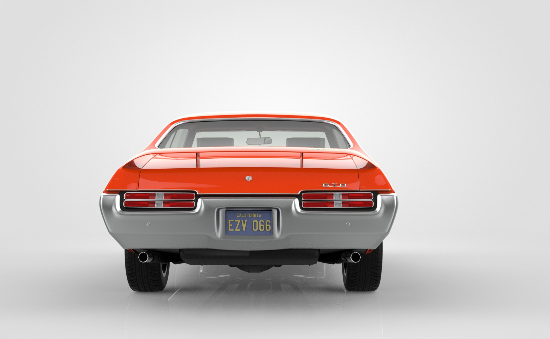 Pontiac GTO The Judge 1969 - 3D Model by Carmodels3D