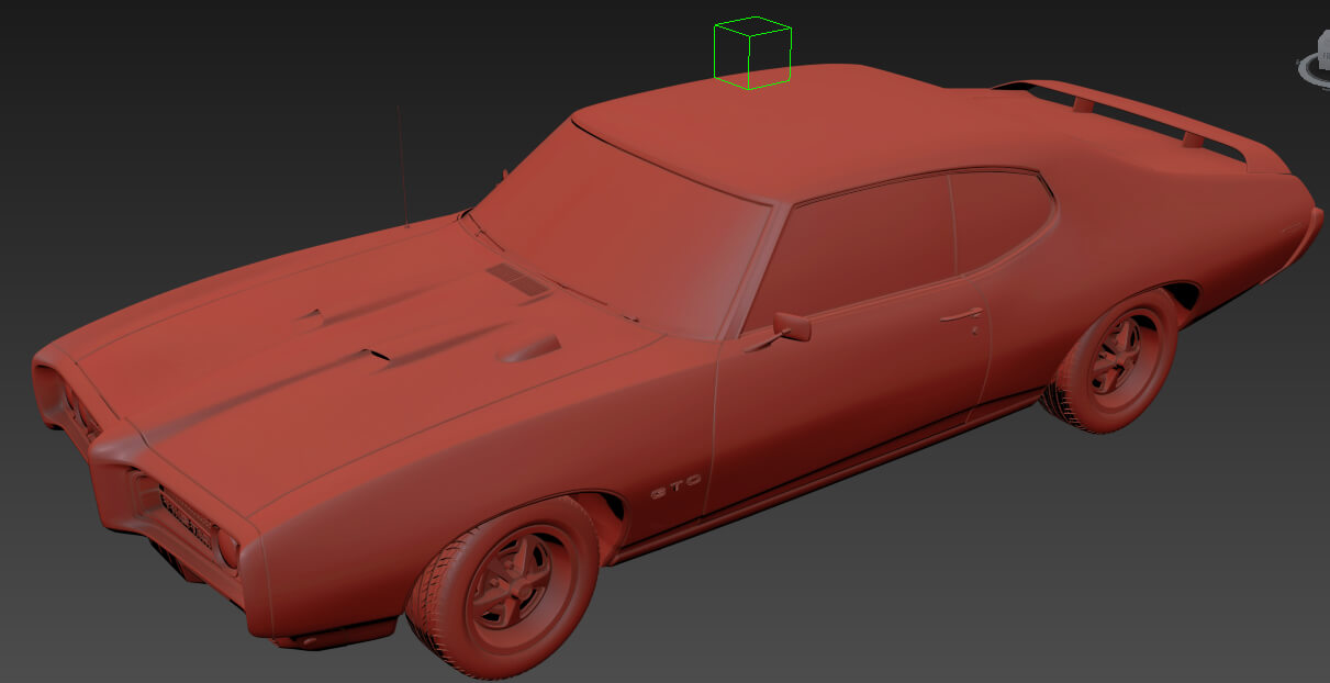Pontiac GTO The Judge 1969 - 3D Model by Carmodels3D
