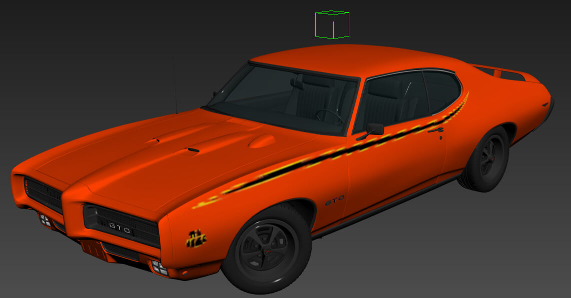 Pontiac GTO The Judge 1969 - 3D Model by Carmodels3D