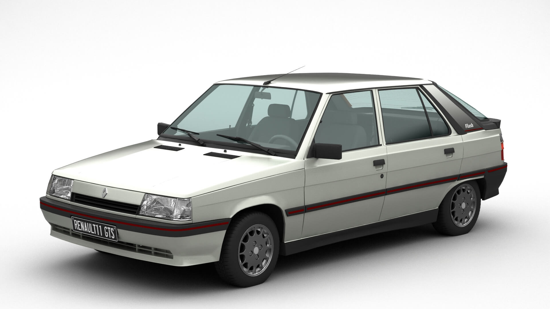 Renault 11 GTS - 3D Model by Carmodels3D