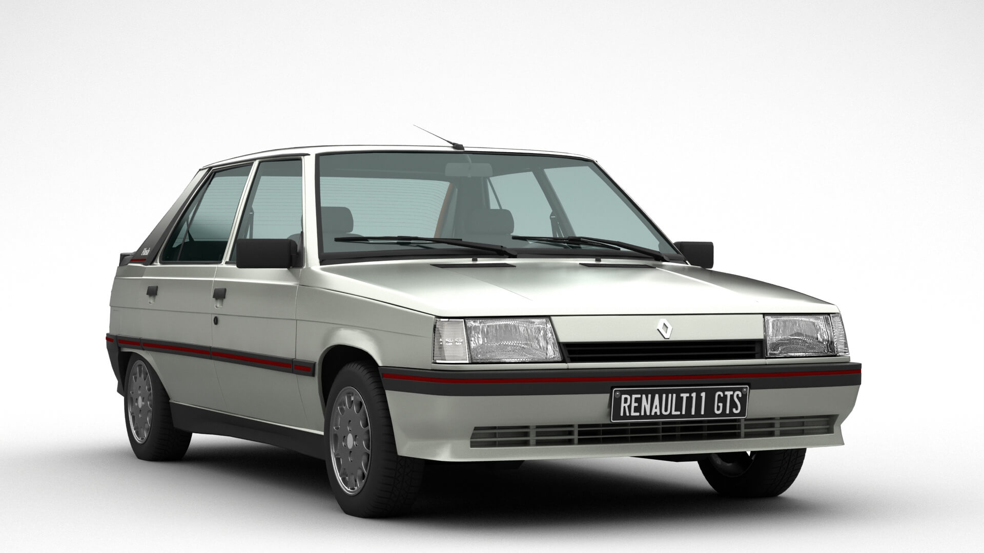 Renault 11 GTS - 3D Model by Carmodels3D