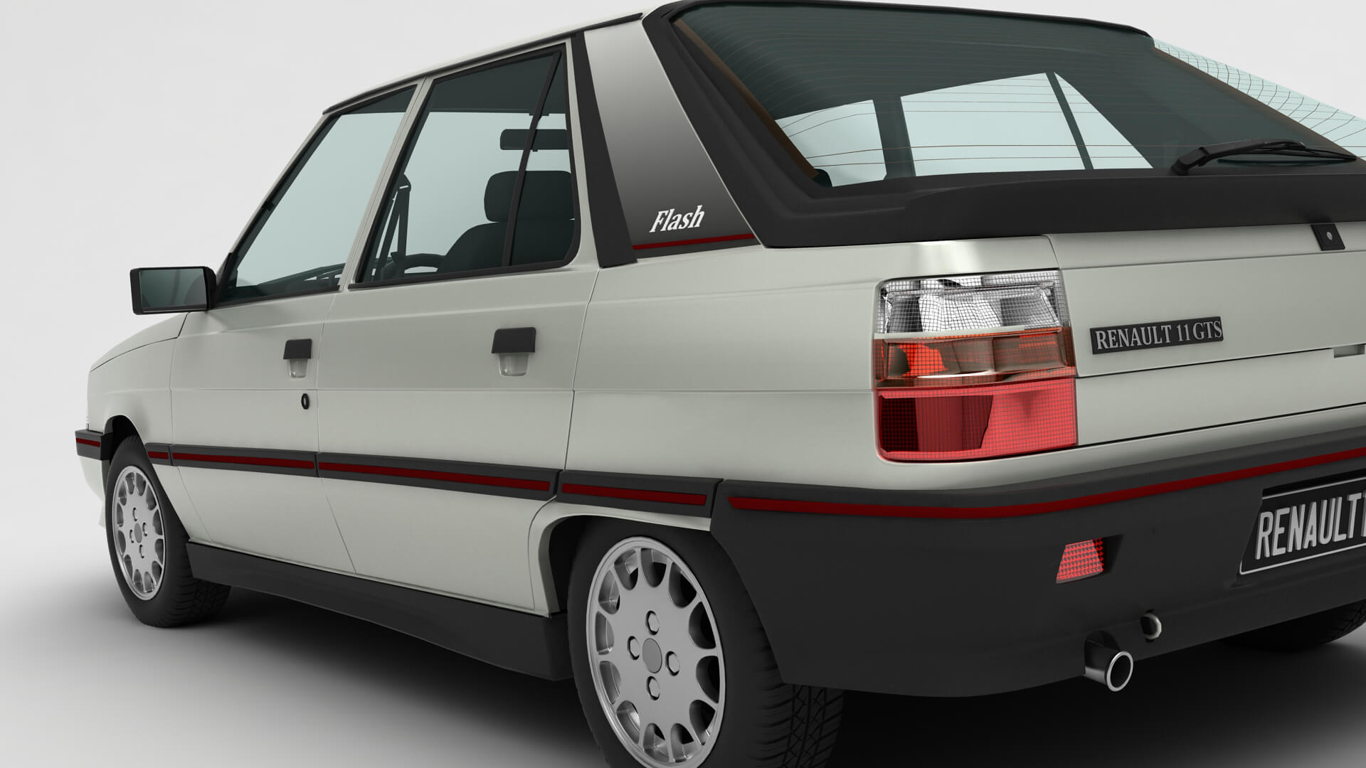 Renault 11 GTS - 3D Model by Carmodels3D