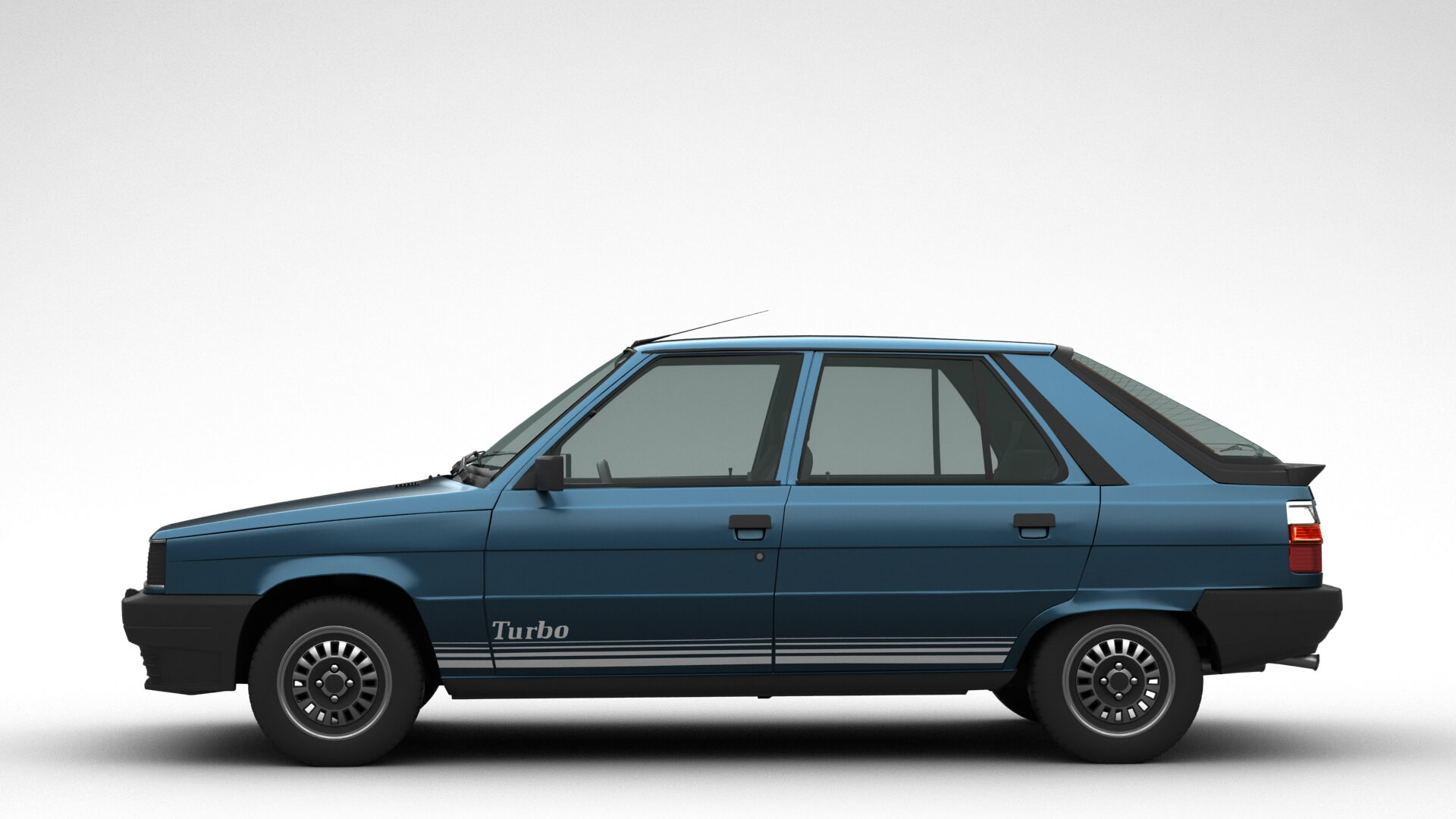 Renault 11 Turbo 1986 - 3D Model by Carmodels3D