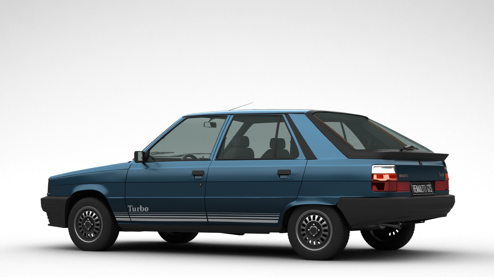 Renault 11 Turbo 1986 - 3D Model by Carmodels3D